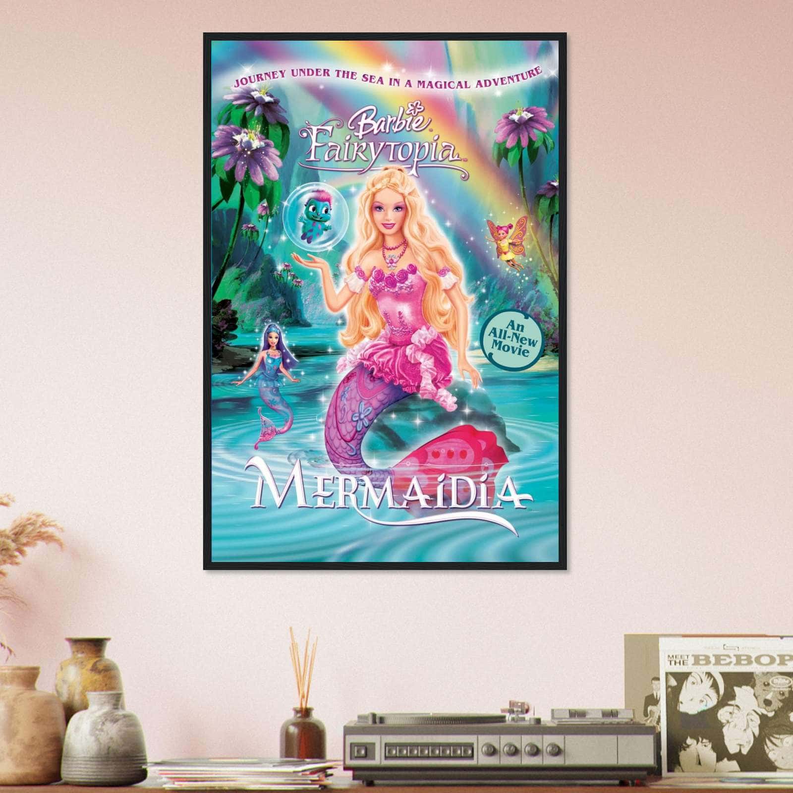 Barbie: Fairytopia - Mermaidia (2006) Movie Poster Print - Citiesbox