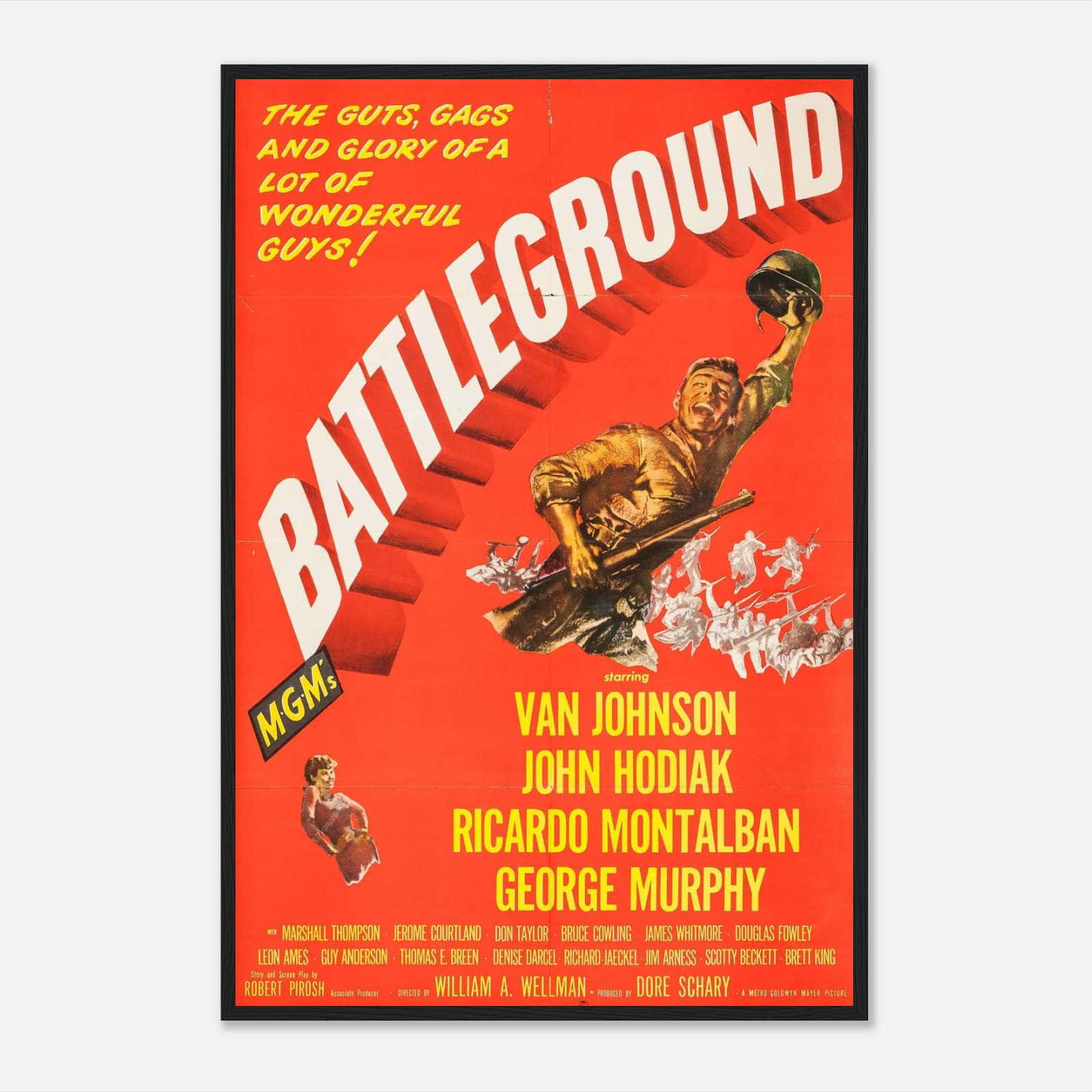 Battleground (1949) Movie Poster Print - Citiesbox