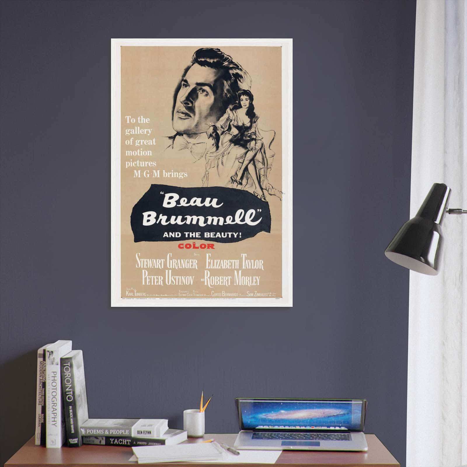 Beau Brummell (1954) Movie Poster Print - Citiesbox