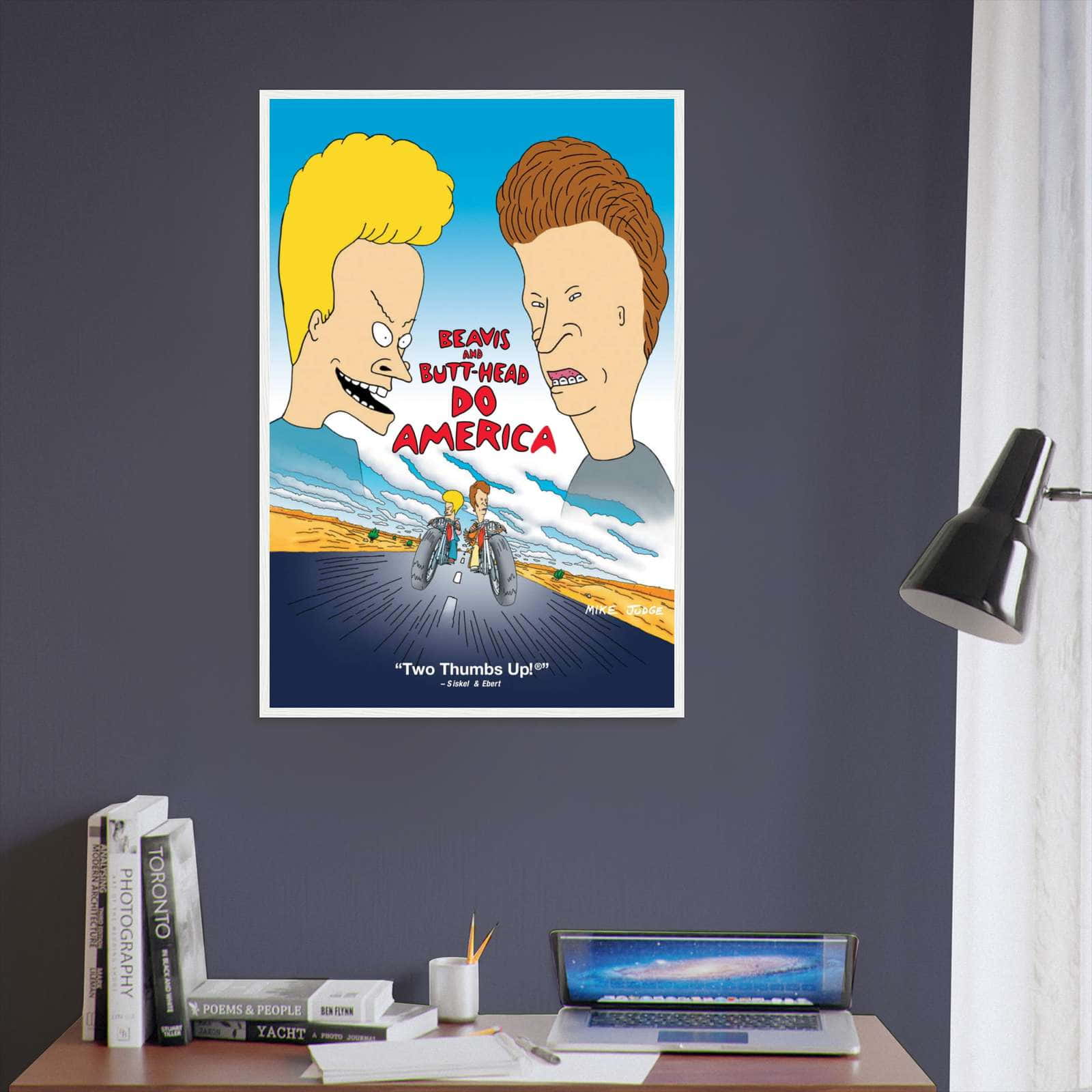Beavis And Butt Head Do America 1996 Movie Poster Print Citiesbox Beavis And Butt Head Do America 1996 Movie Poster Print Citiesbox
