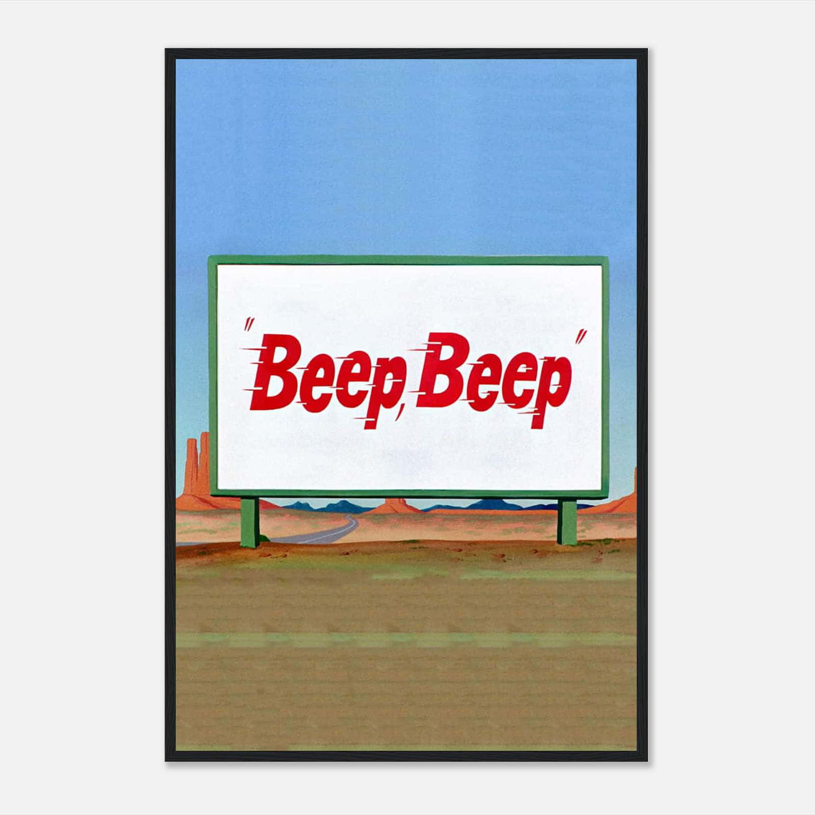 Beep, Beep (1952) Movie Poster Print - Citiesbox