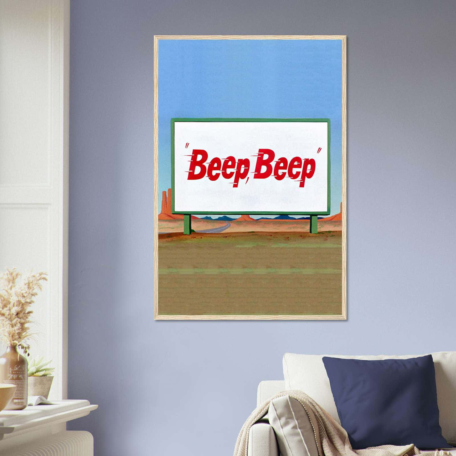 Beep, Beep (1952) Movie Poster Print - Citiesbox