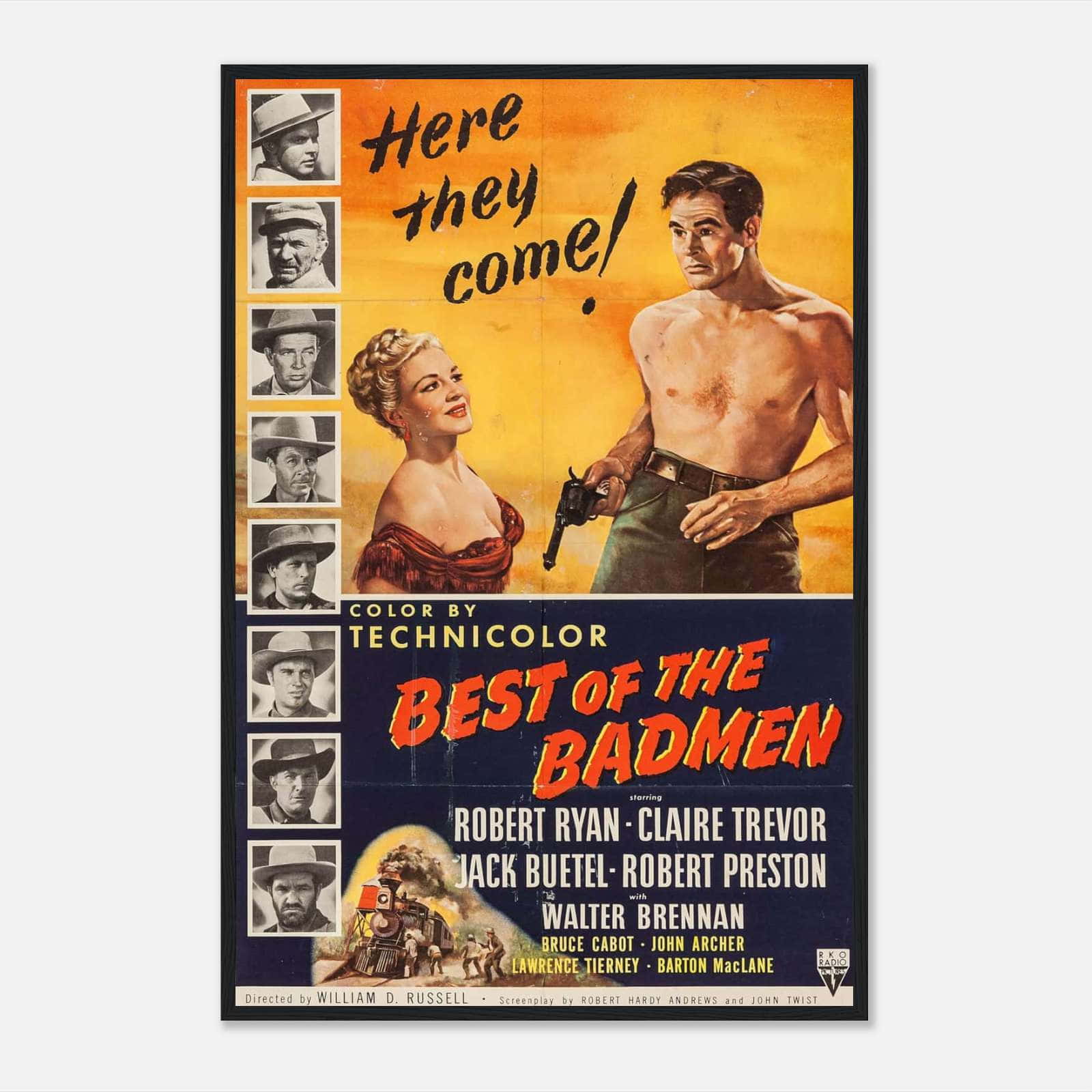 Best of the Badmen (1951) Movie Poster Print - Citiesbox
