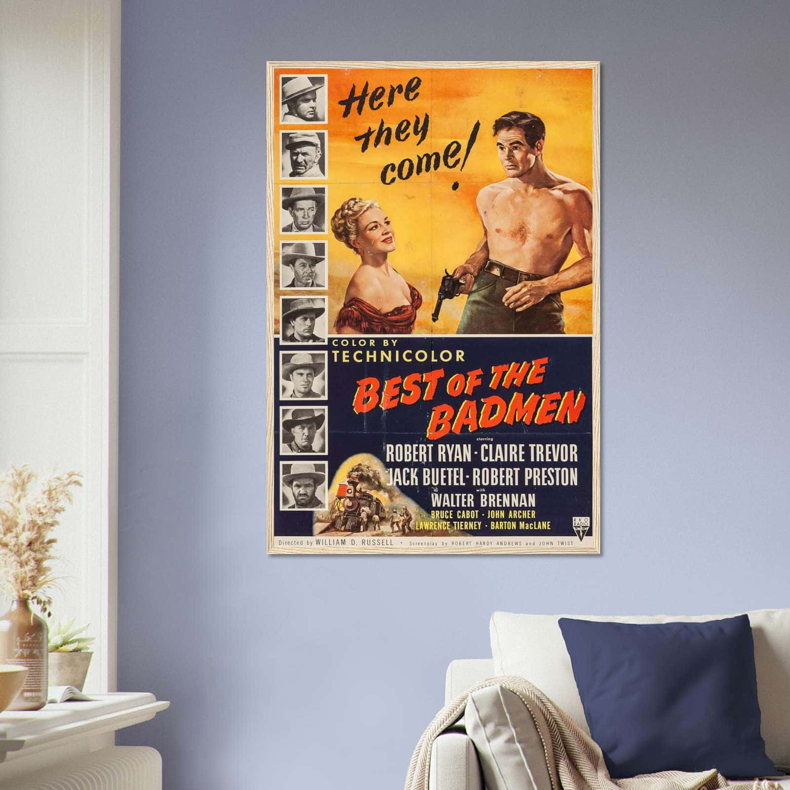 Best of the Badmen (1951) Movie Poster Print - Citiesbox