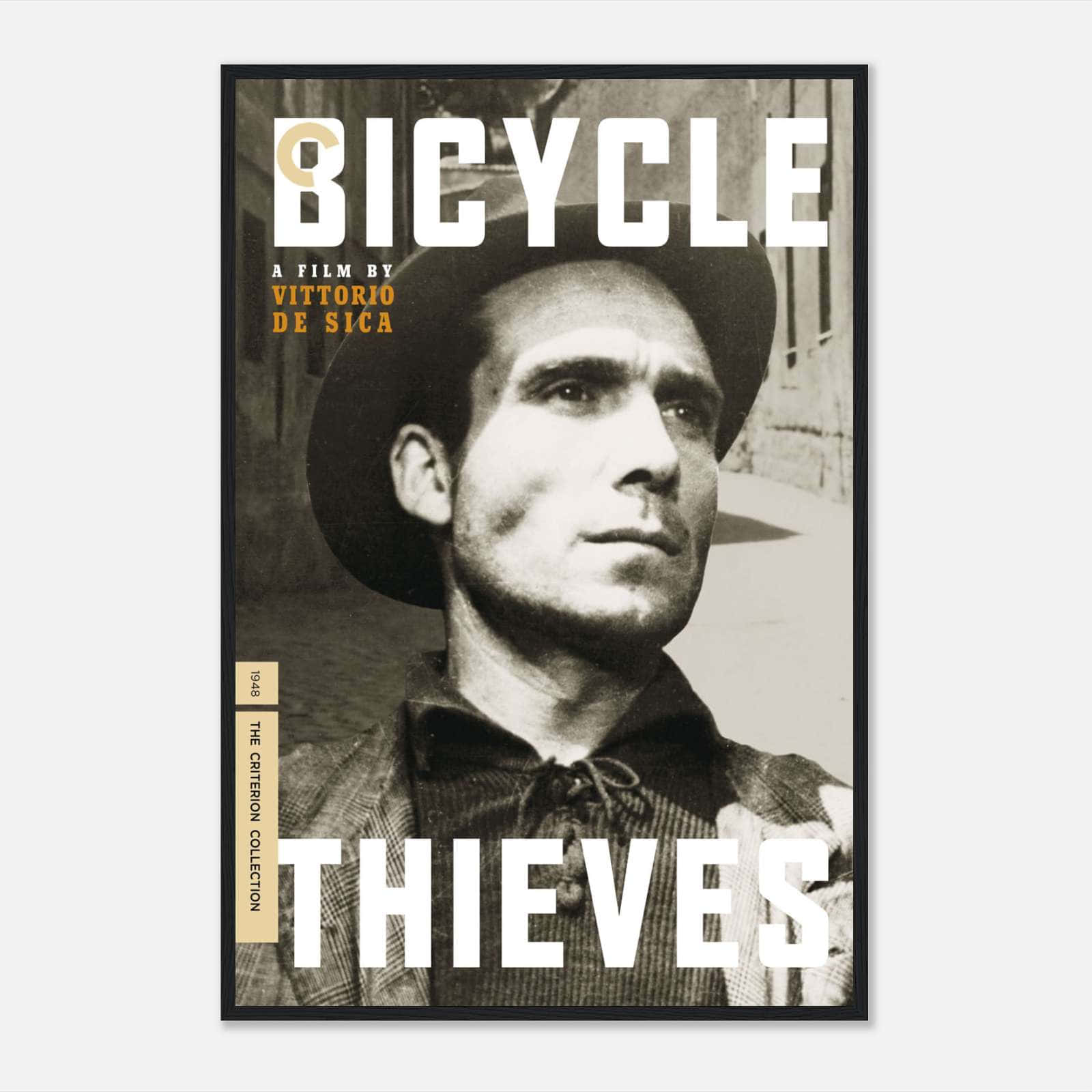 Bicycle Thieves (1948) Movie Poster Print - Citiesbox