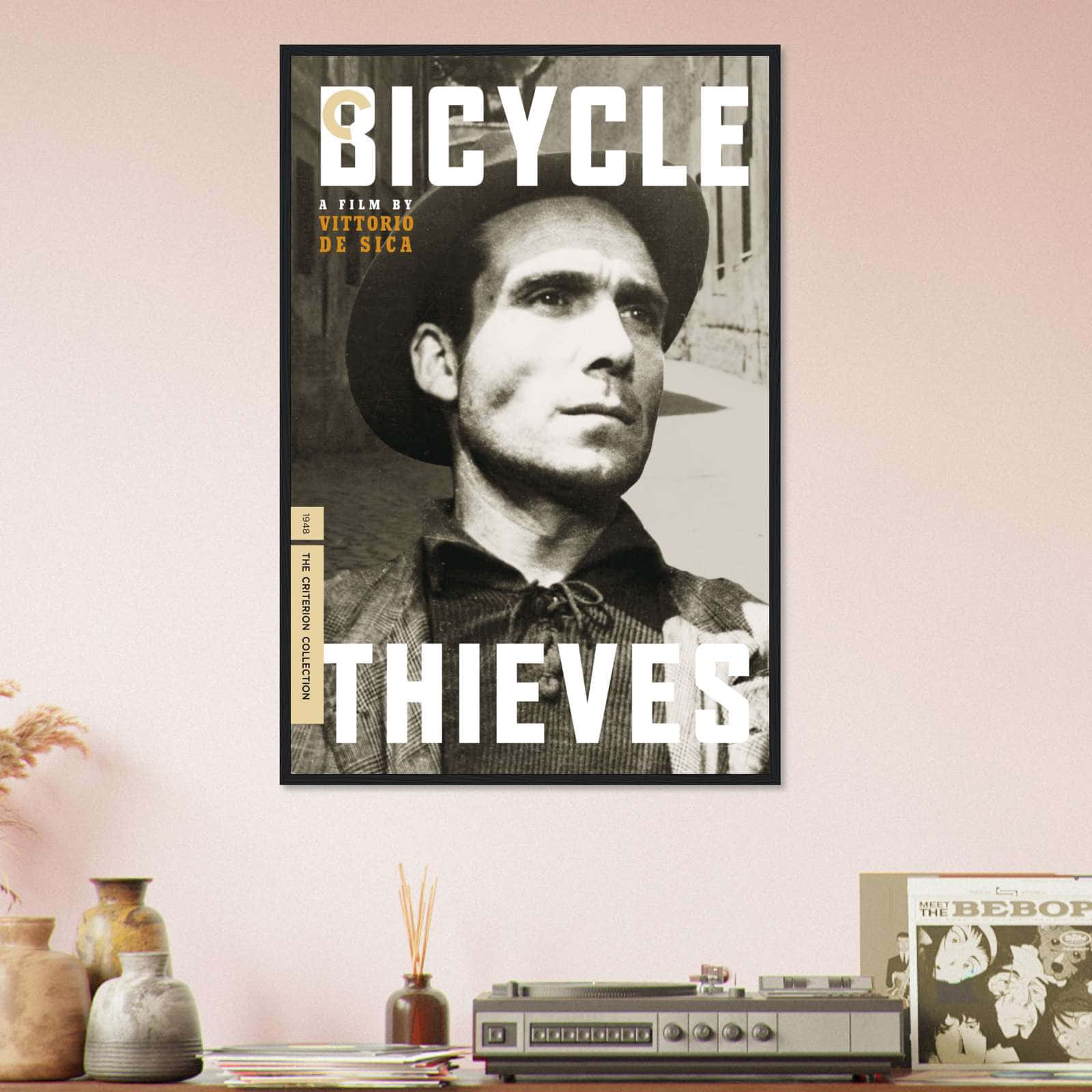 Bicycle Thieves (1948) Movie Poster Print - Citiesbox