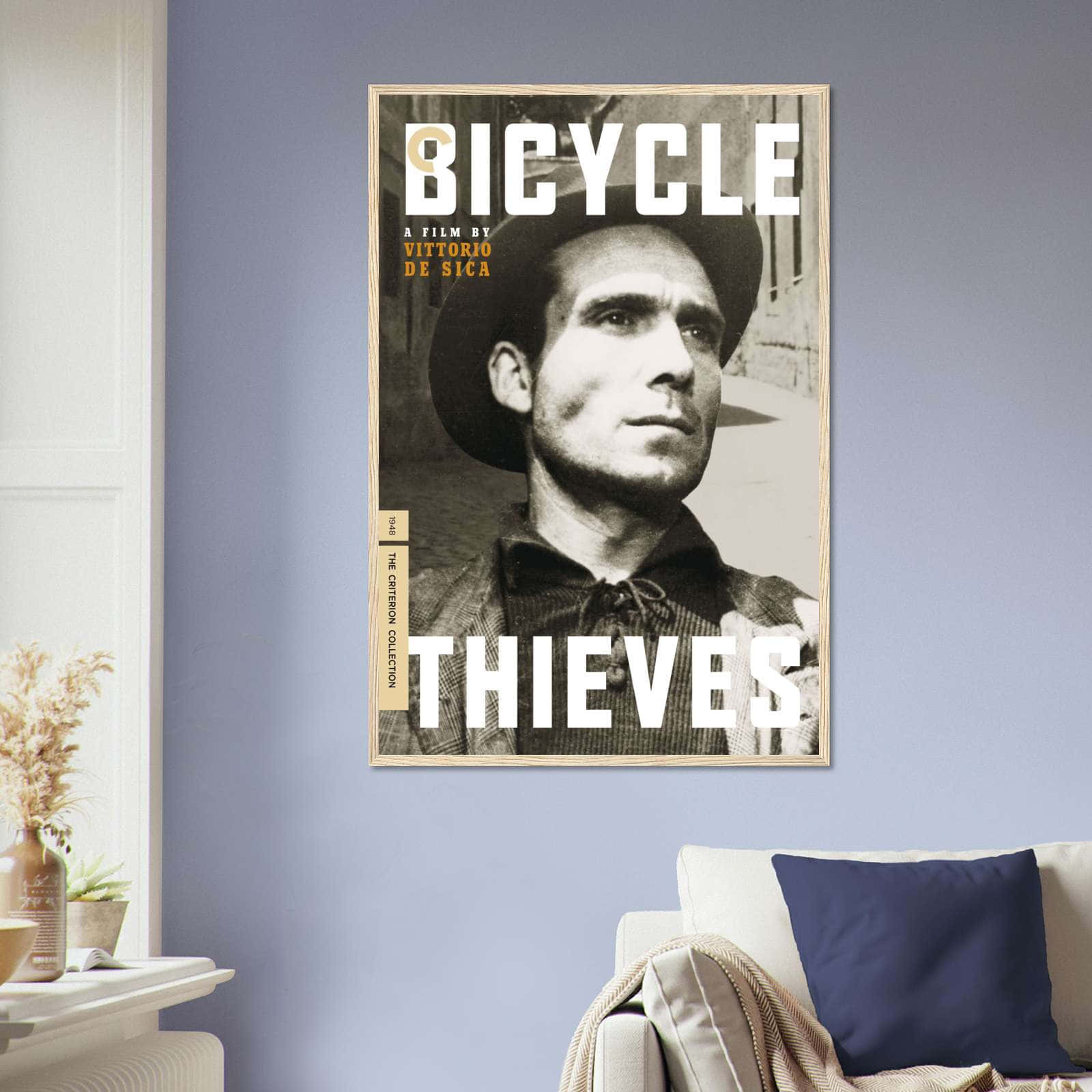 Bicycle Thieves (1948) Movie Poster Print - Citiesbox