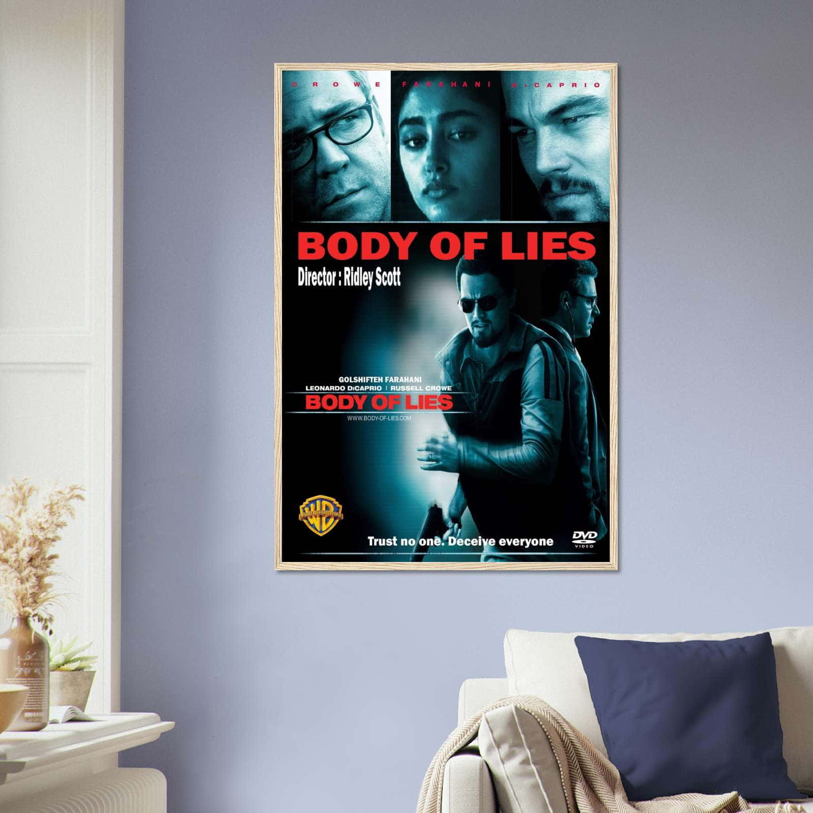 Body of Lies (2008) Movie Poster Print - Citiesbox
