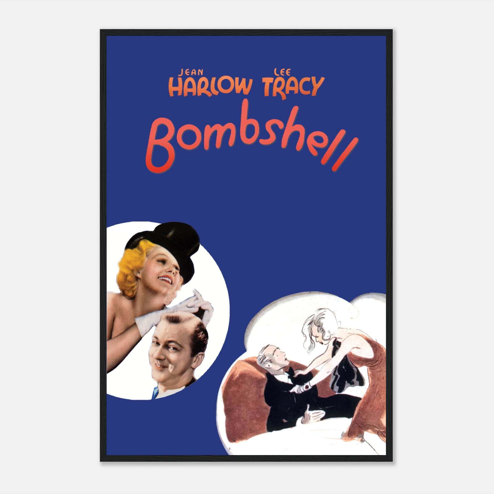 Bombshell (1933) Movie Poster Print - Citiesbox