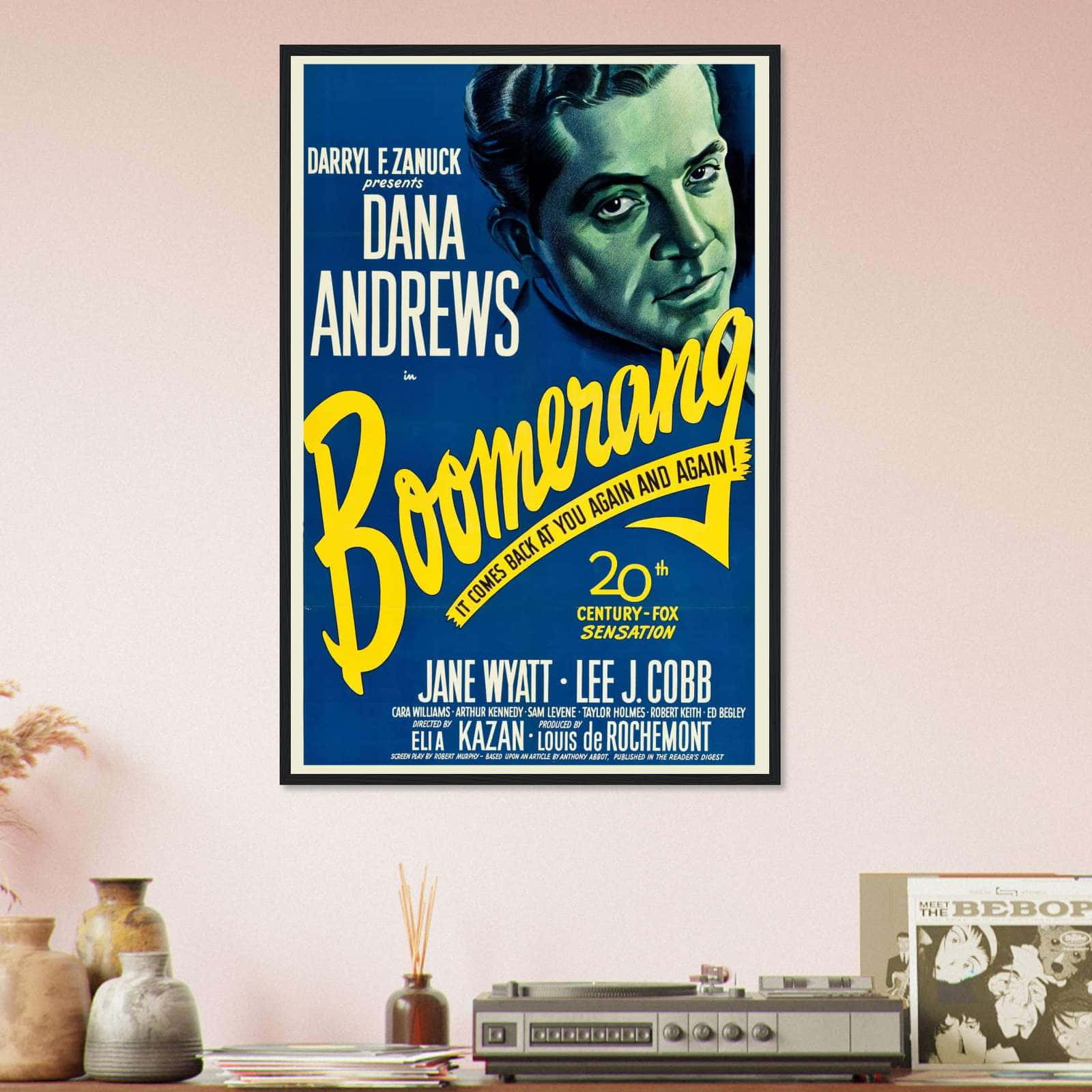 Boomerang! (1947) Movie Poster Print - Citiesbox