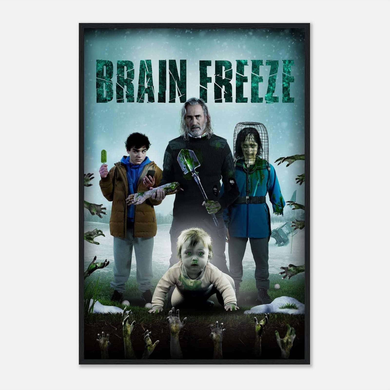 Brain Freeze (2021) Movie Poster Print - Citiesbox