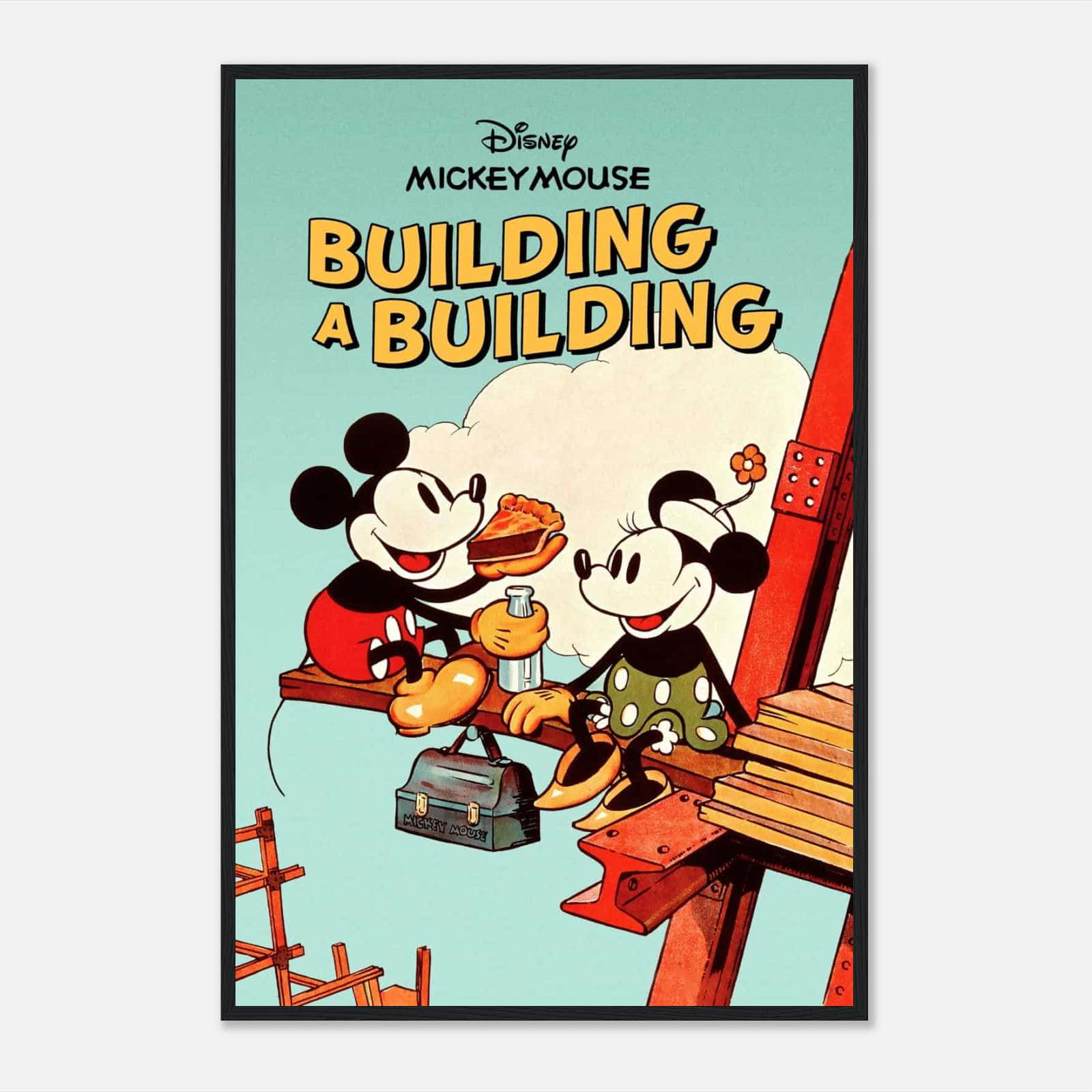 Building a Building (1933) Movie Poster Print - Citiesbox