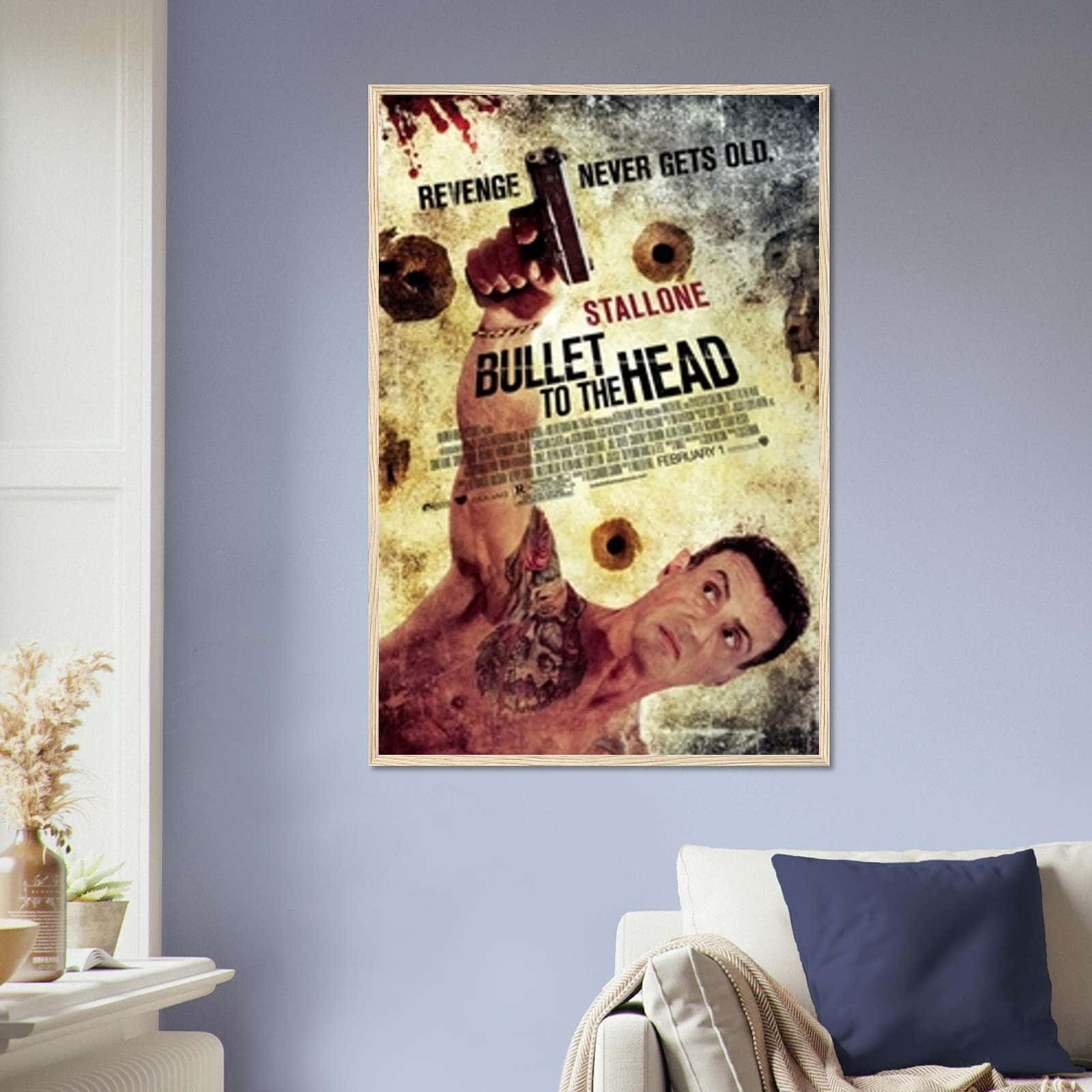 Bullet to the Head (2012) Movie Poster Print - Citiesbox