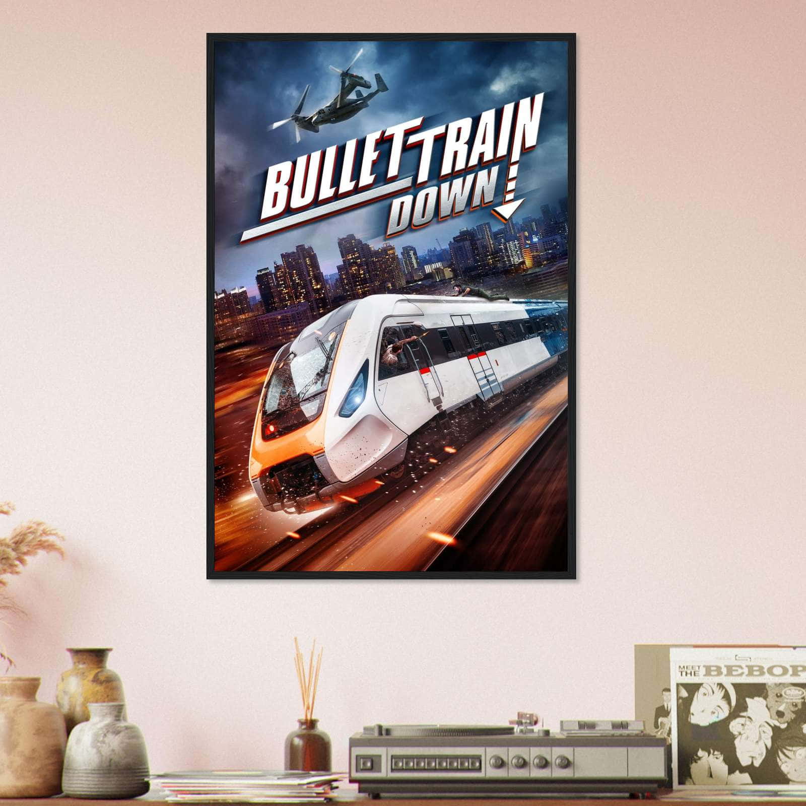 Bullet Train Down (2022) Movie Poster Print - Citiesbox