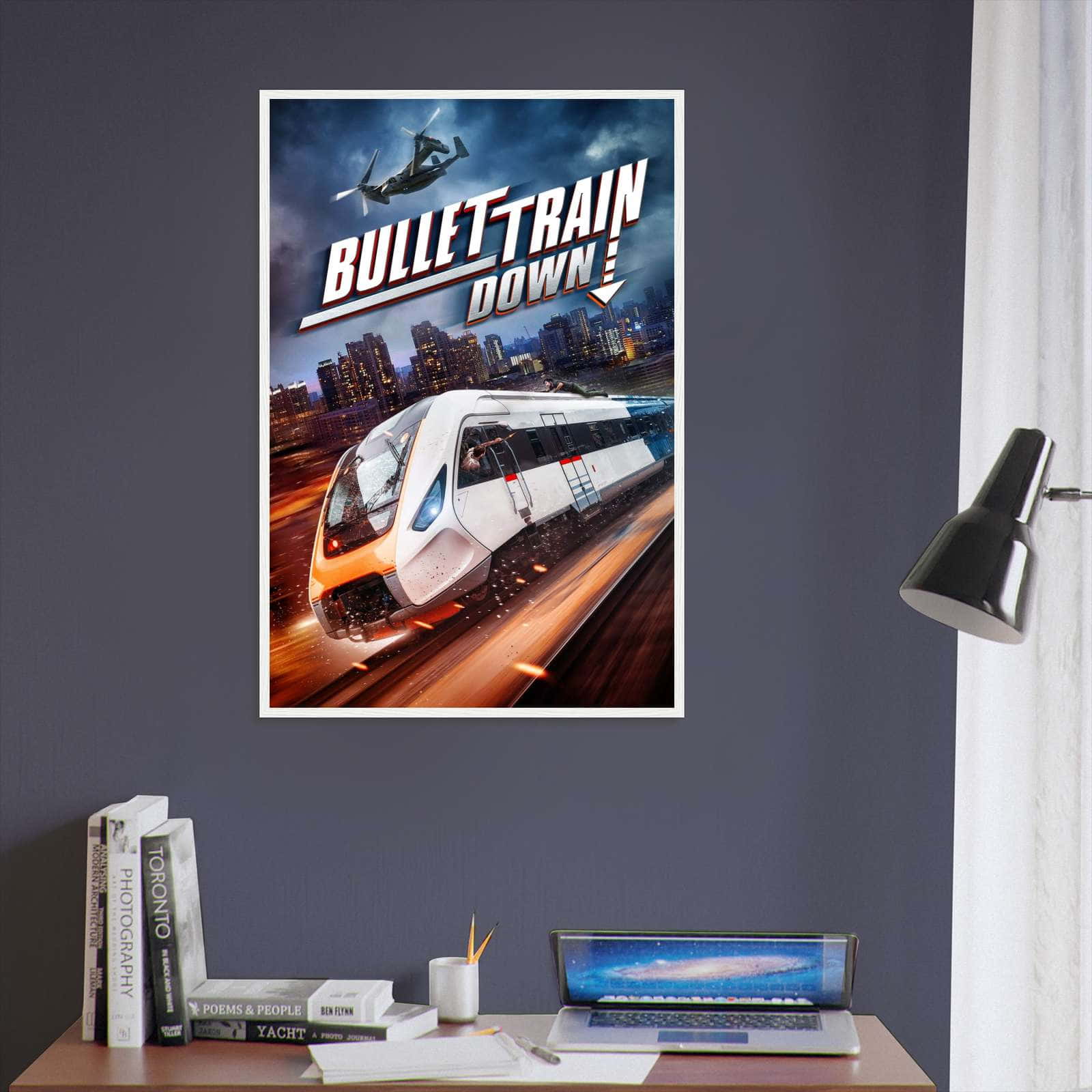 Bullet Train Down (2022) Movie Poster Print - Citiesbox
