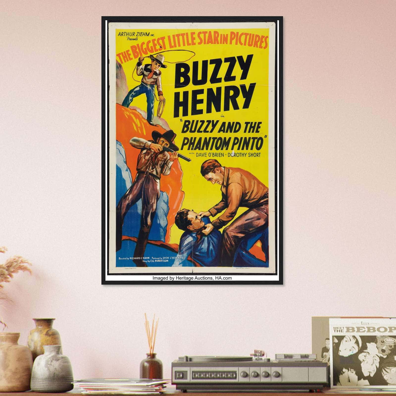 Buzzy and the Phantom Pinto (1941) Movie Poster Print - Citiesbox