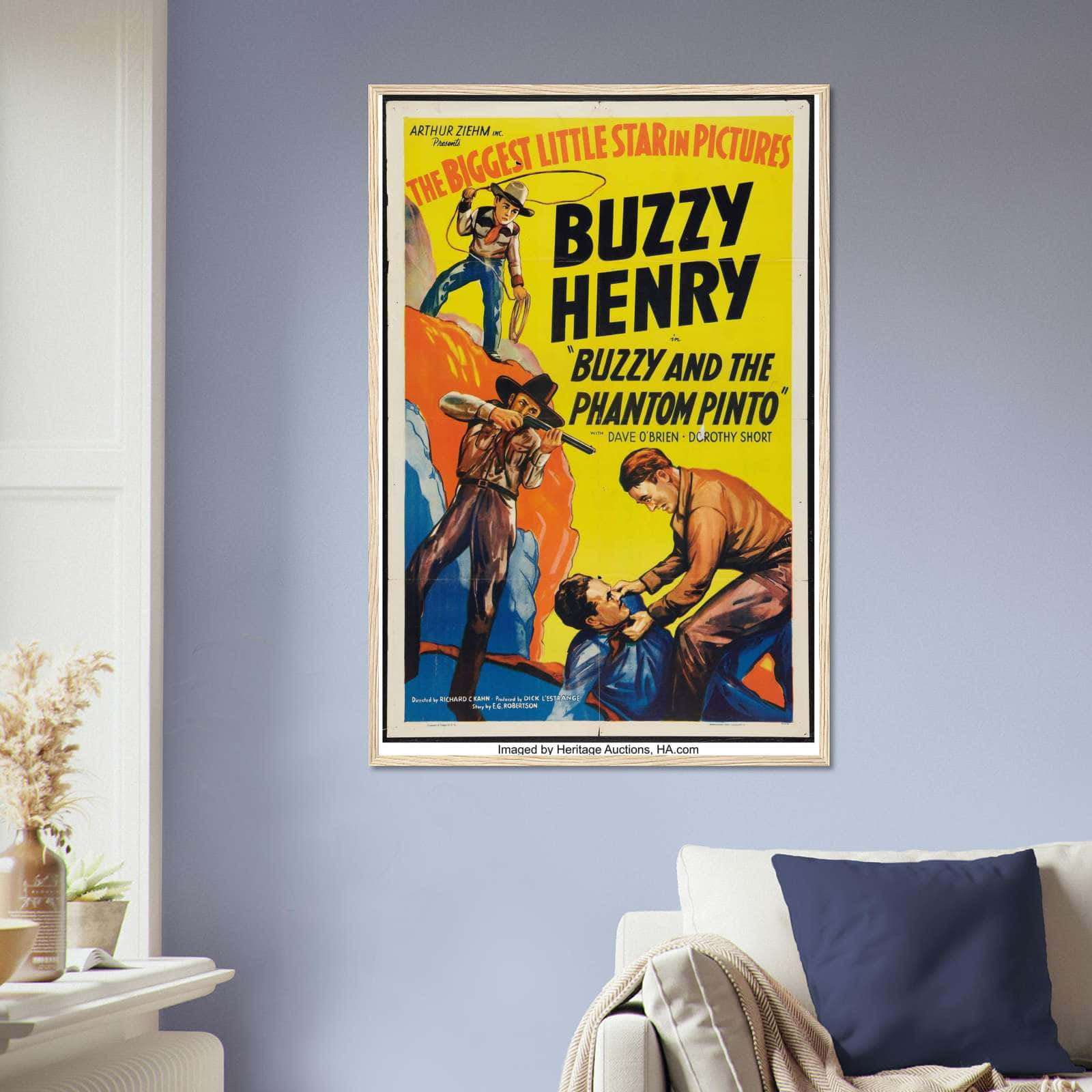 Buzzy and the Phantom Pinto (1941) Movie Poster Print - Citiesbox