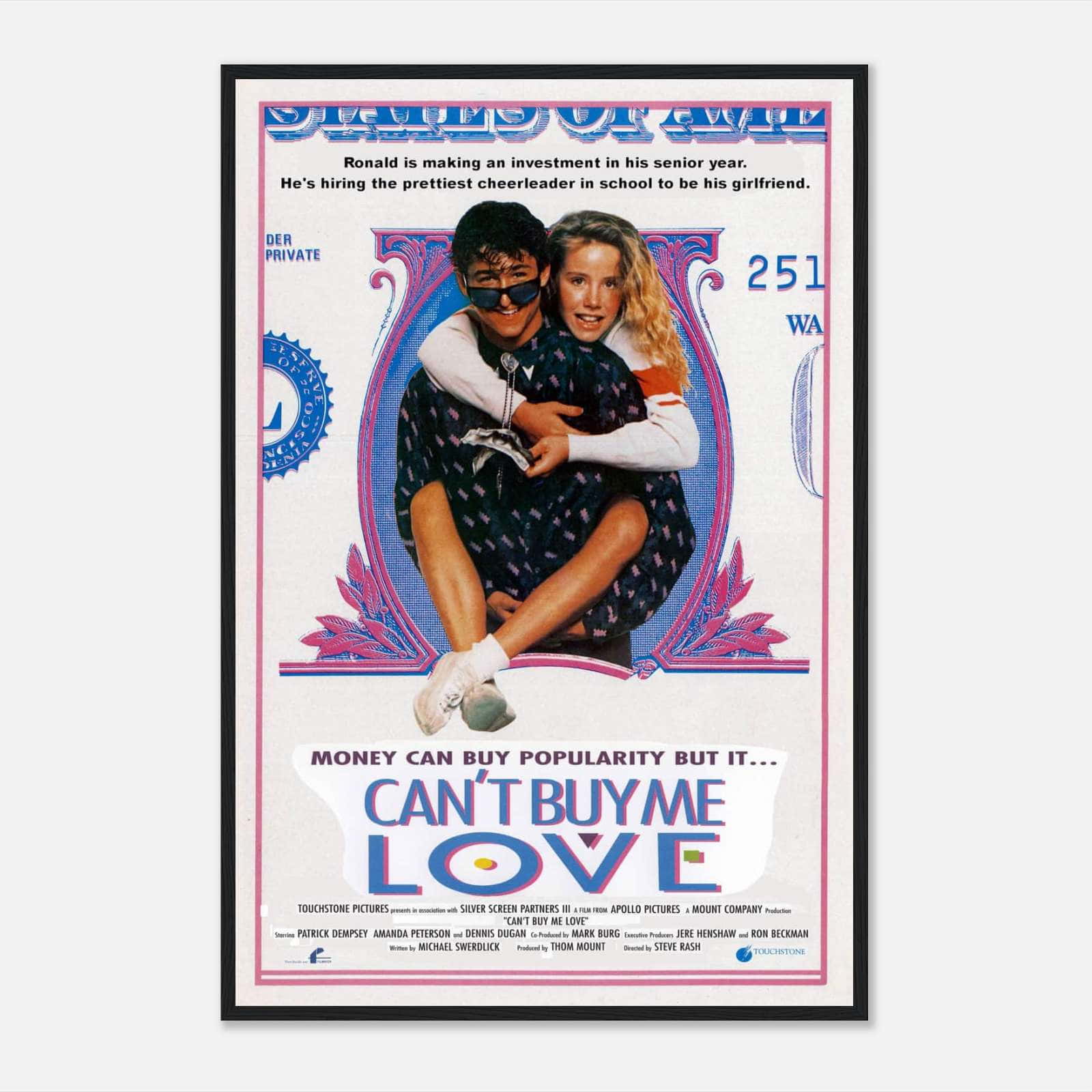 Can't Buy Me Love (1987) Movie Poster Print - Citiesbox