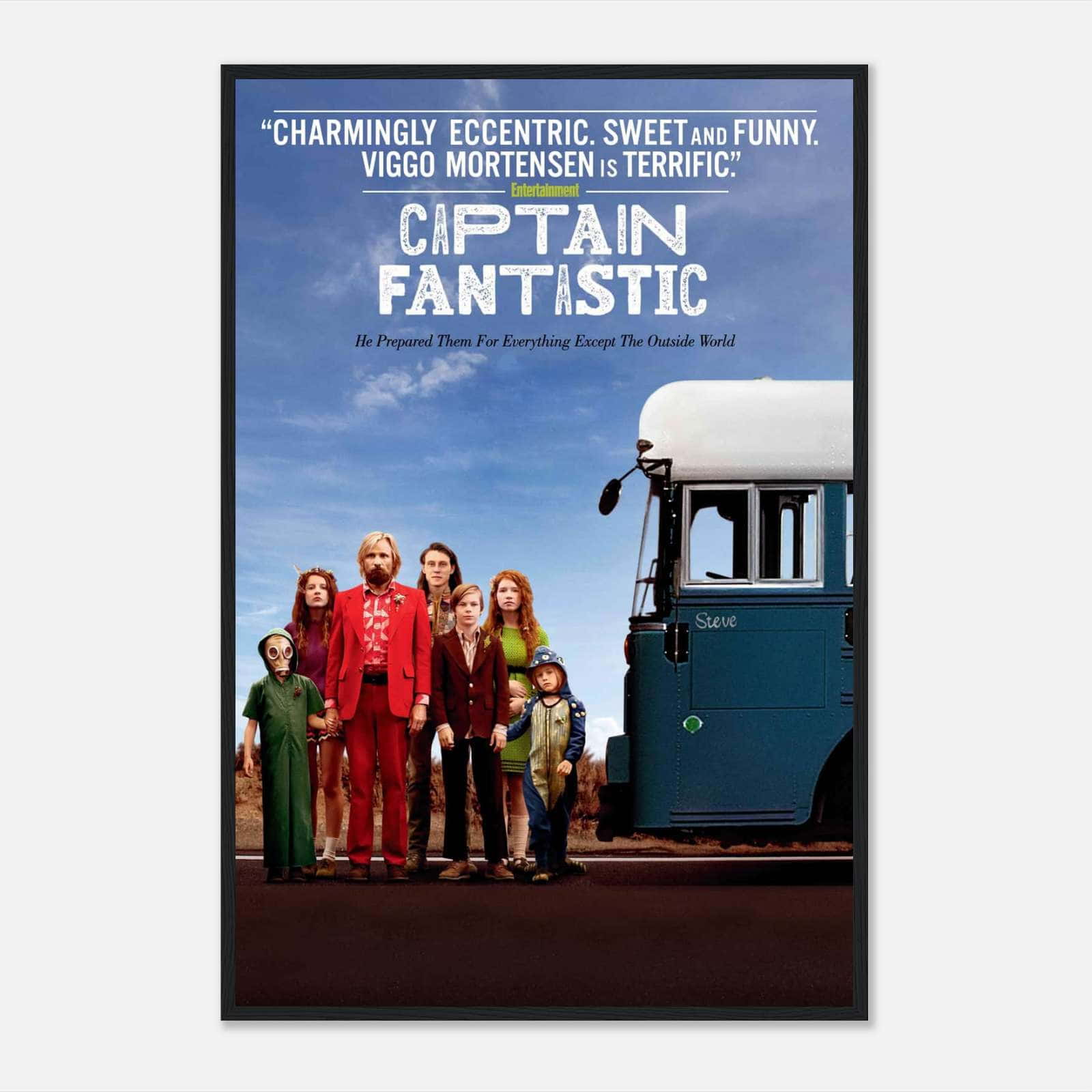 Captain Fantastic (2016) Movie Poster Print - Citiesbox