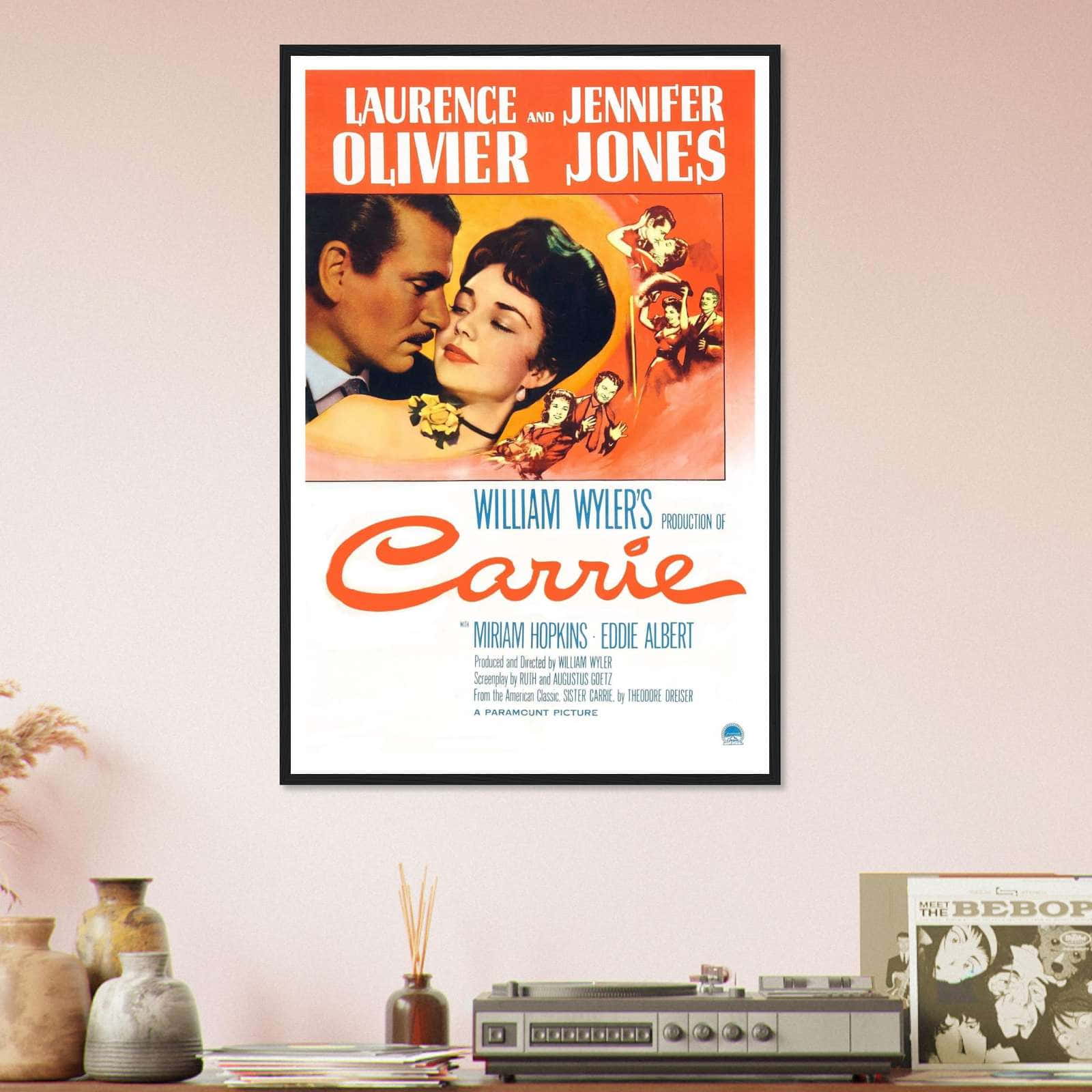 Carrie (1952) Movie Poster Print - Citiesbox