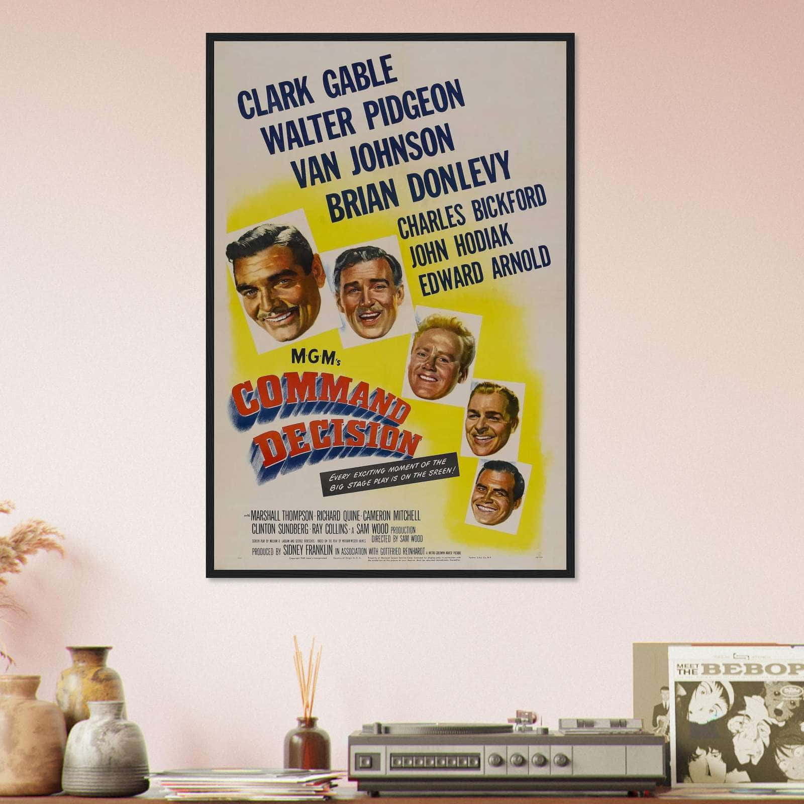 Command Decision (1948) Movie Poster Print - Citiesbox
