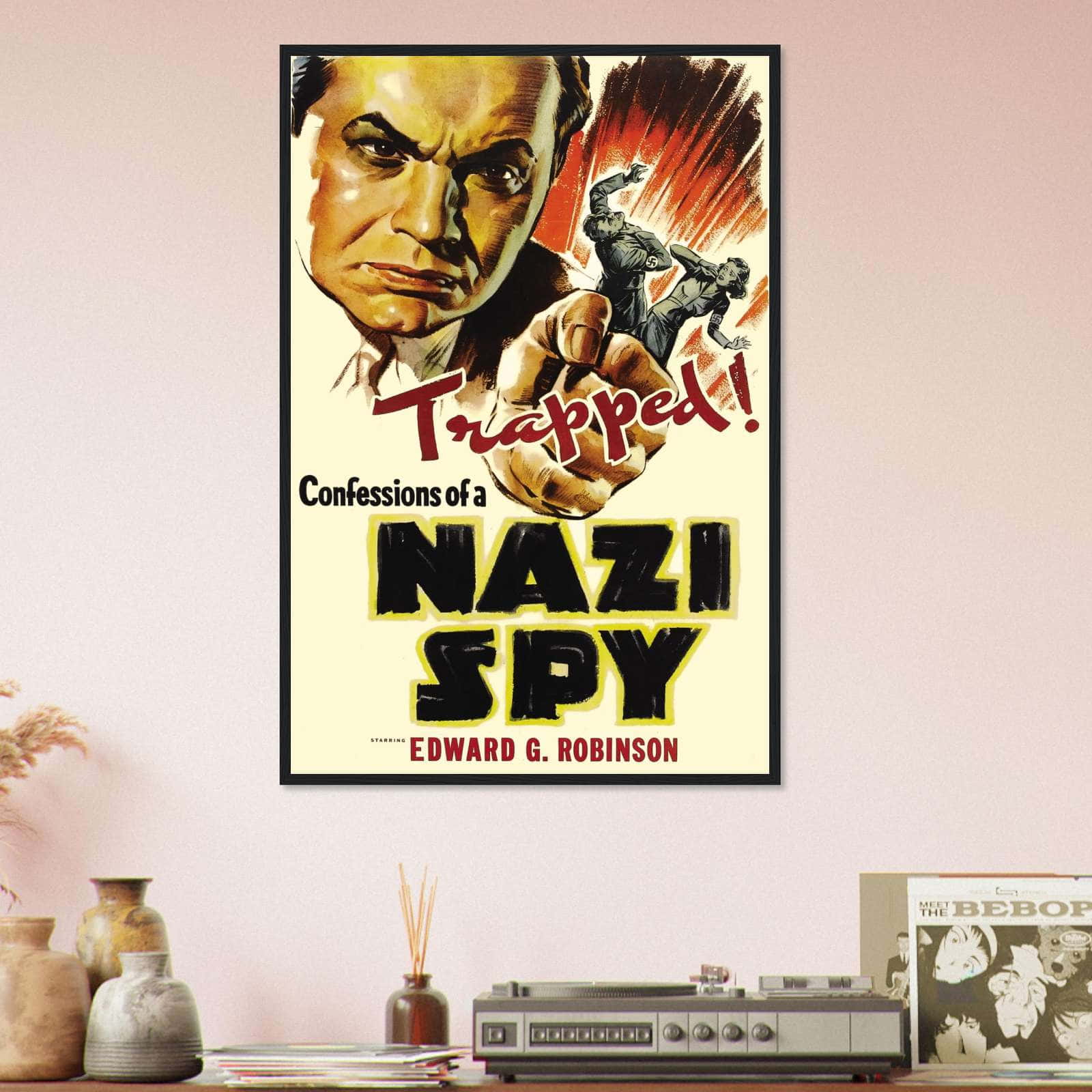 Confessions of a Nazi Spy (1939) Movie Poster Print - Citiesbox