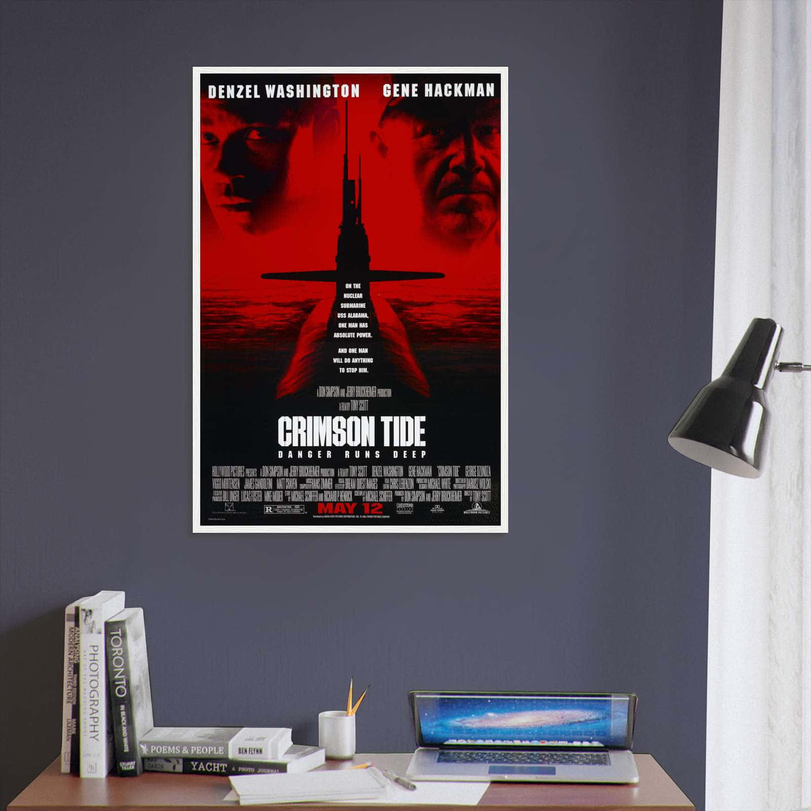 Crimson Tide (1995) Movie Poster Print - Citiesbox