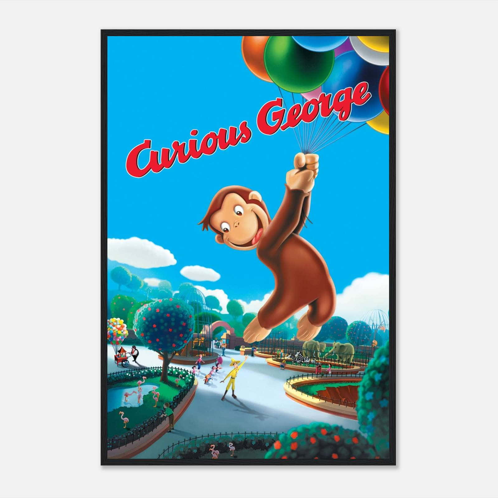 Curious George (2006) Movie Poster Print - Citiesbox