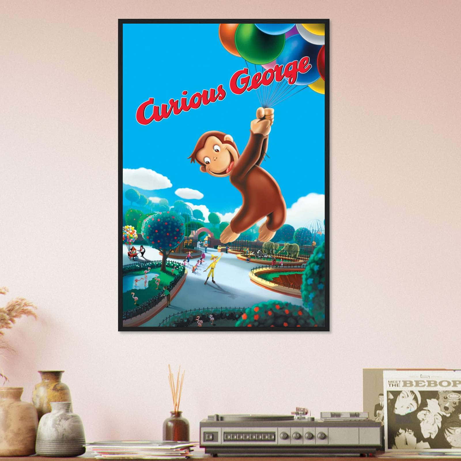 Curious George (2006) Movie Poster Print - Citiesbox