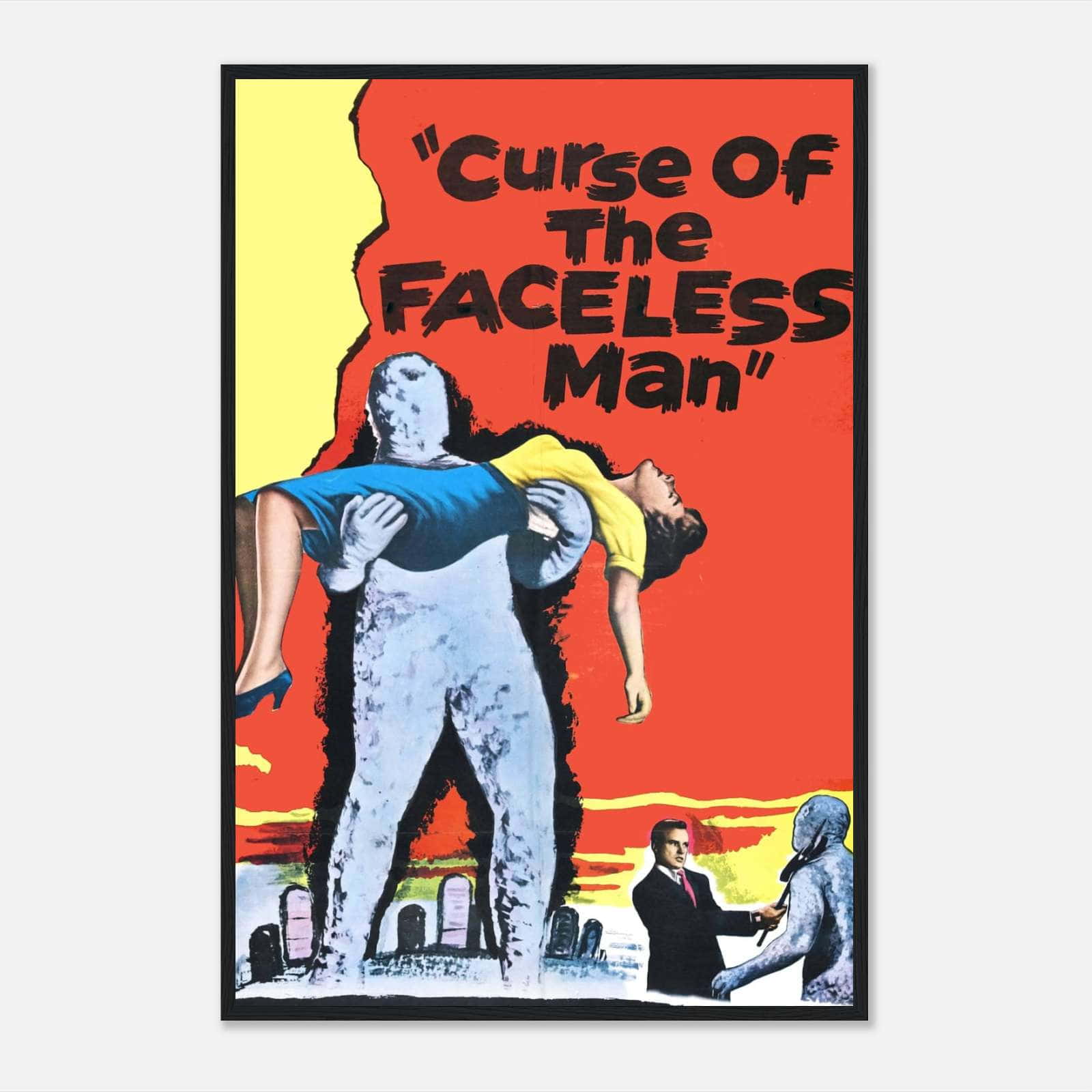 Curse of the Faceless Man (1958) Movie Poster Print - Citiesbox