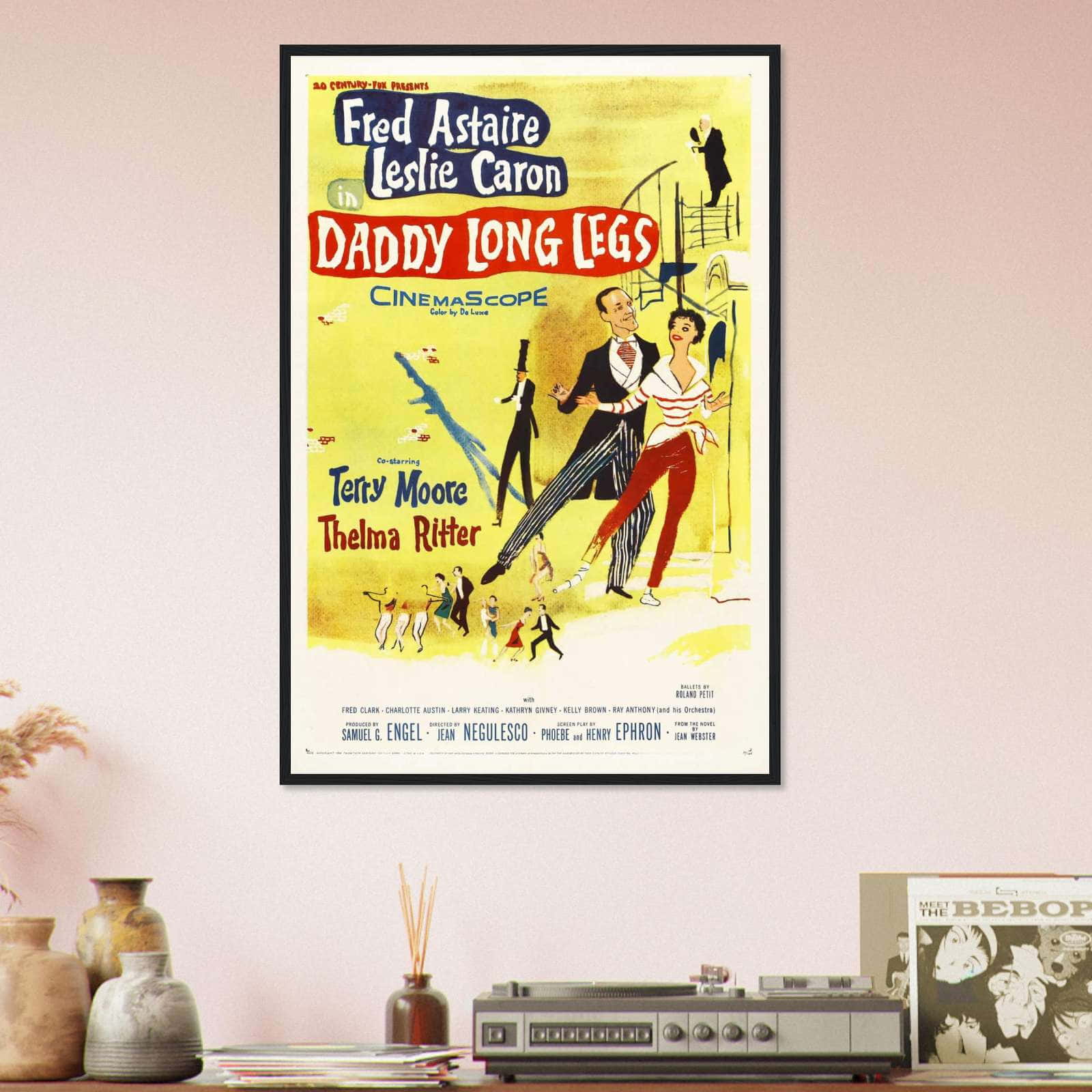 Daddy Long Legs (1955) Movie Poster Print - Citiesbox