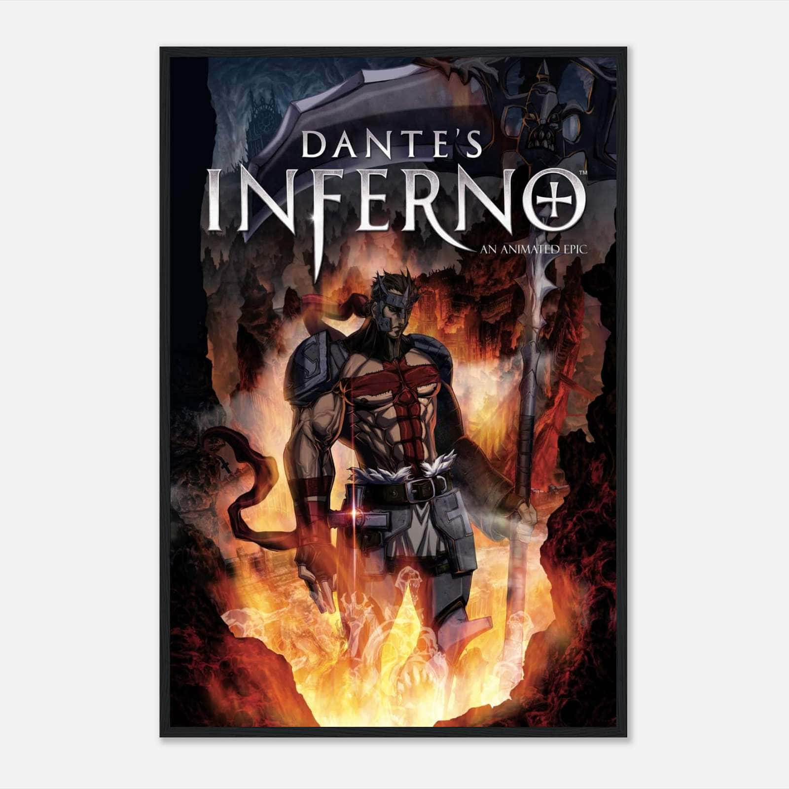 Dante's Inferno: An Animated Epic (2010) Movie Poster Print - Citiesbox