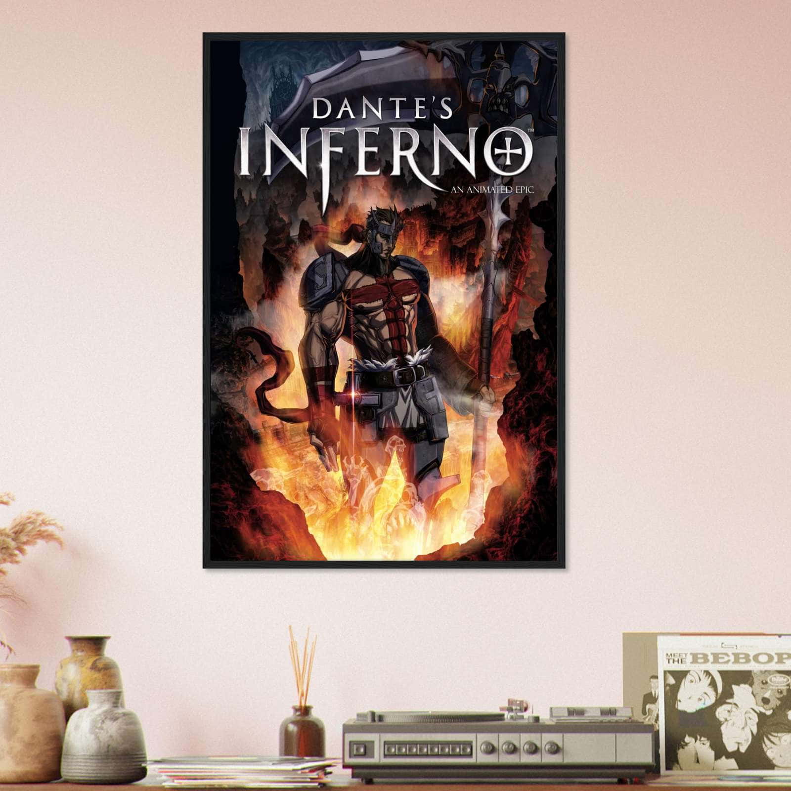 Dante's Inferno: An Animated Epic (2010) Movie Poster Print - Citiesbox