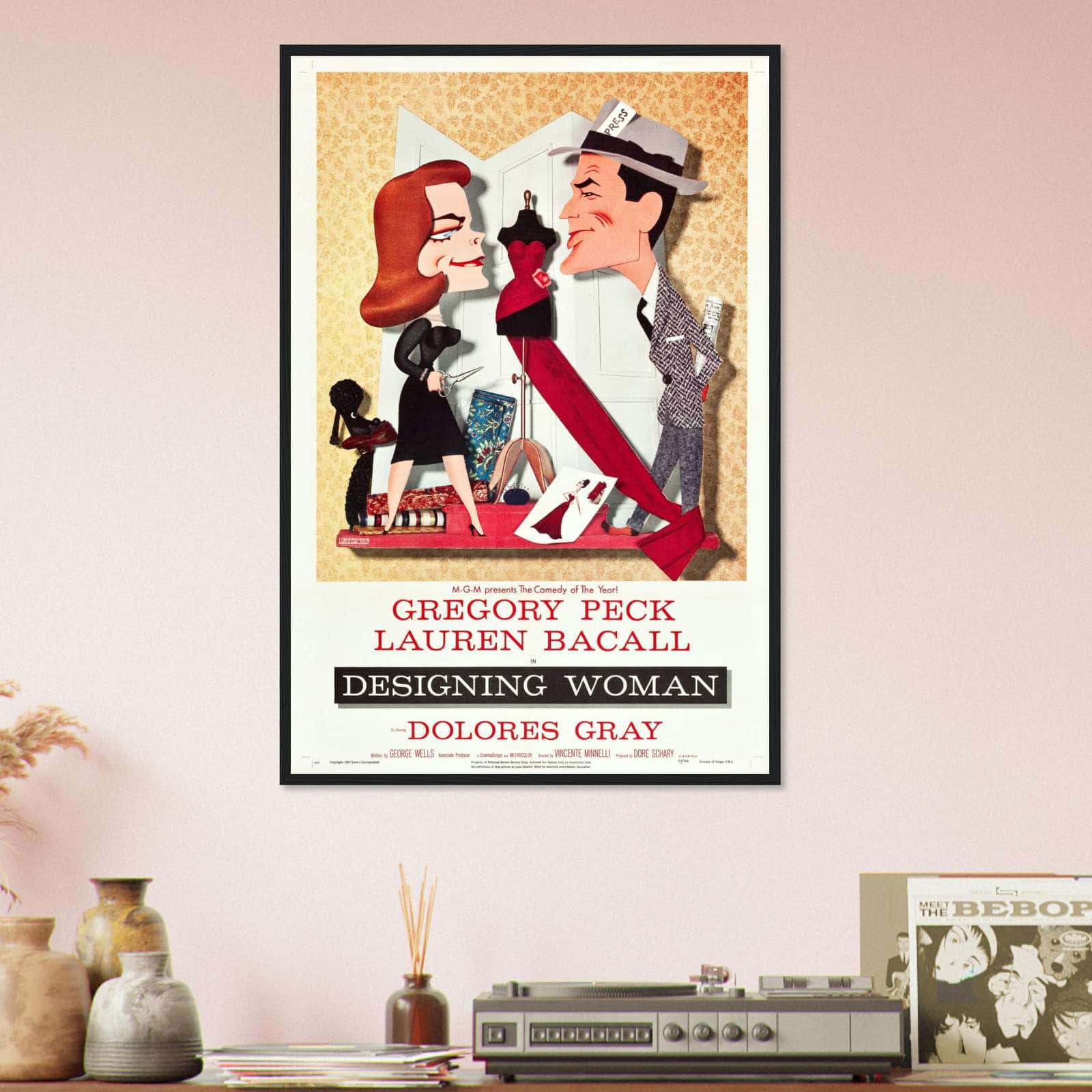 Designing Woman (1957) Movie Poster Print - Citiesbox