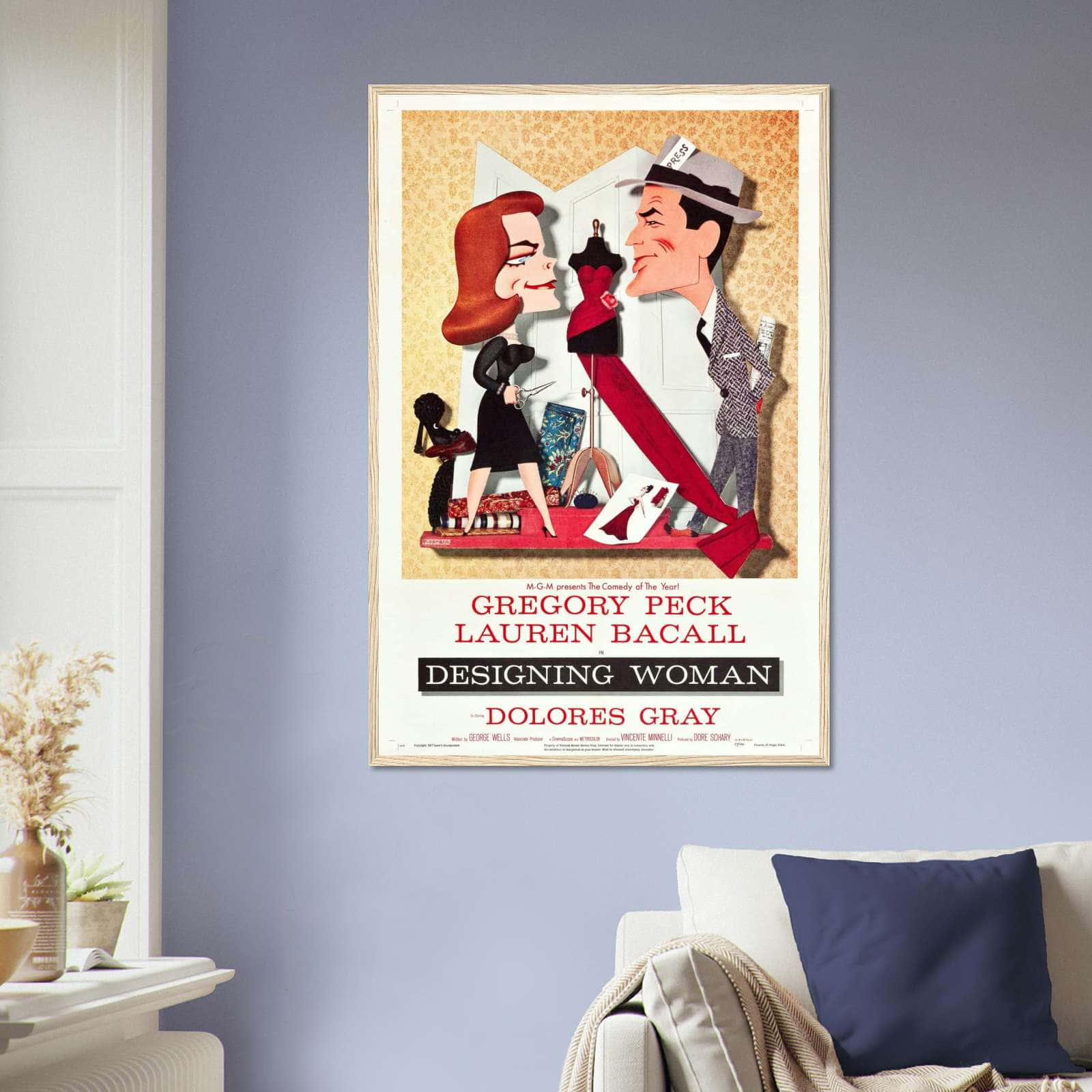 Designing Woman (1957) Movie Poster Print - Citiesbox