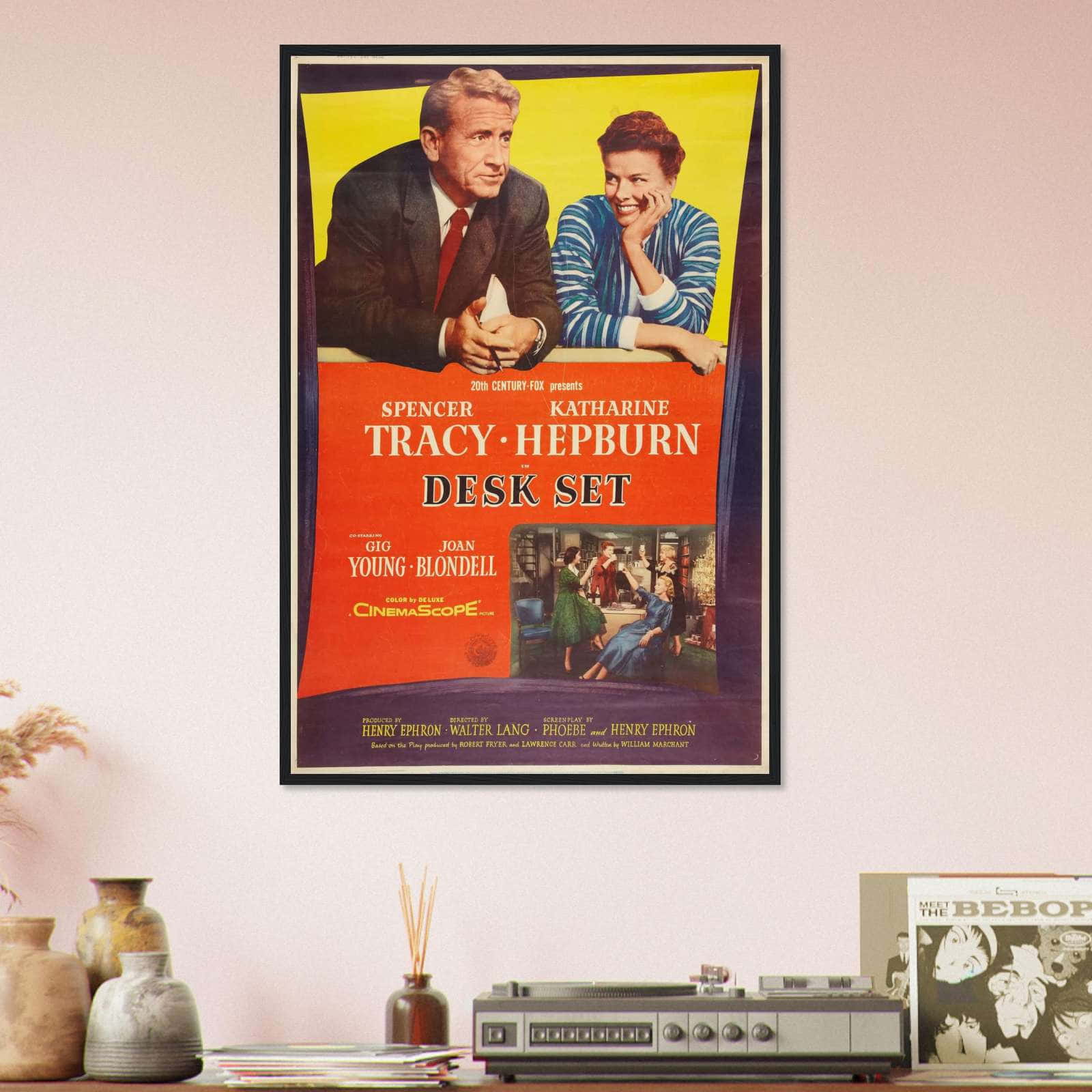 Desk Set (1957) Movie Poster Print - Citiesbox