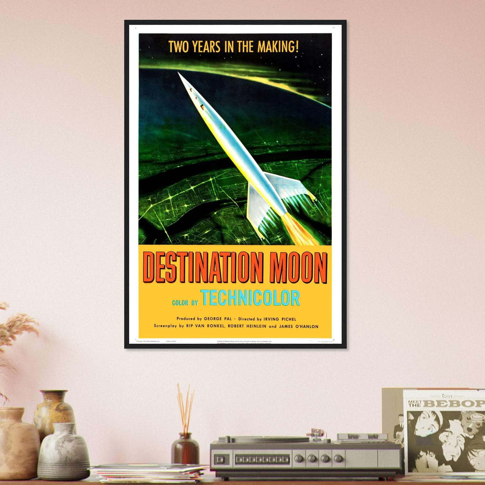 Destination Moon (1950) Movie Poster Print - Citiesbox