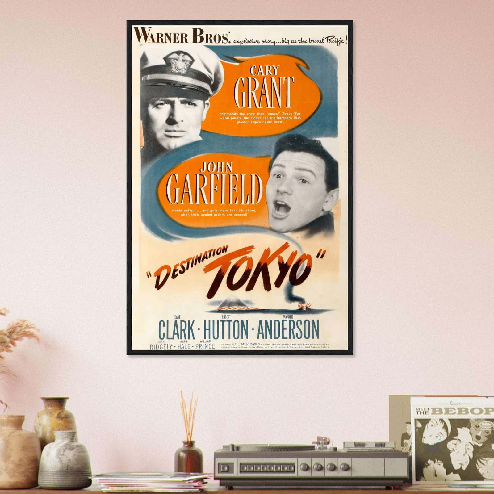 Destination Tokyo (1943) Movie Poster Print - Citiesbox