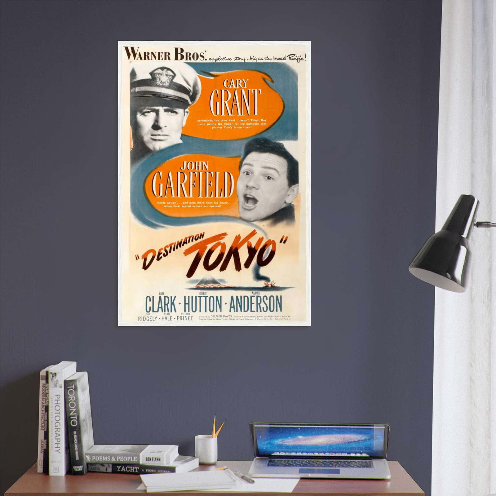 Destination Tokyo (1943) Movie Poster Print - Citiesbox