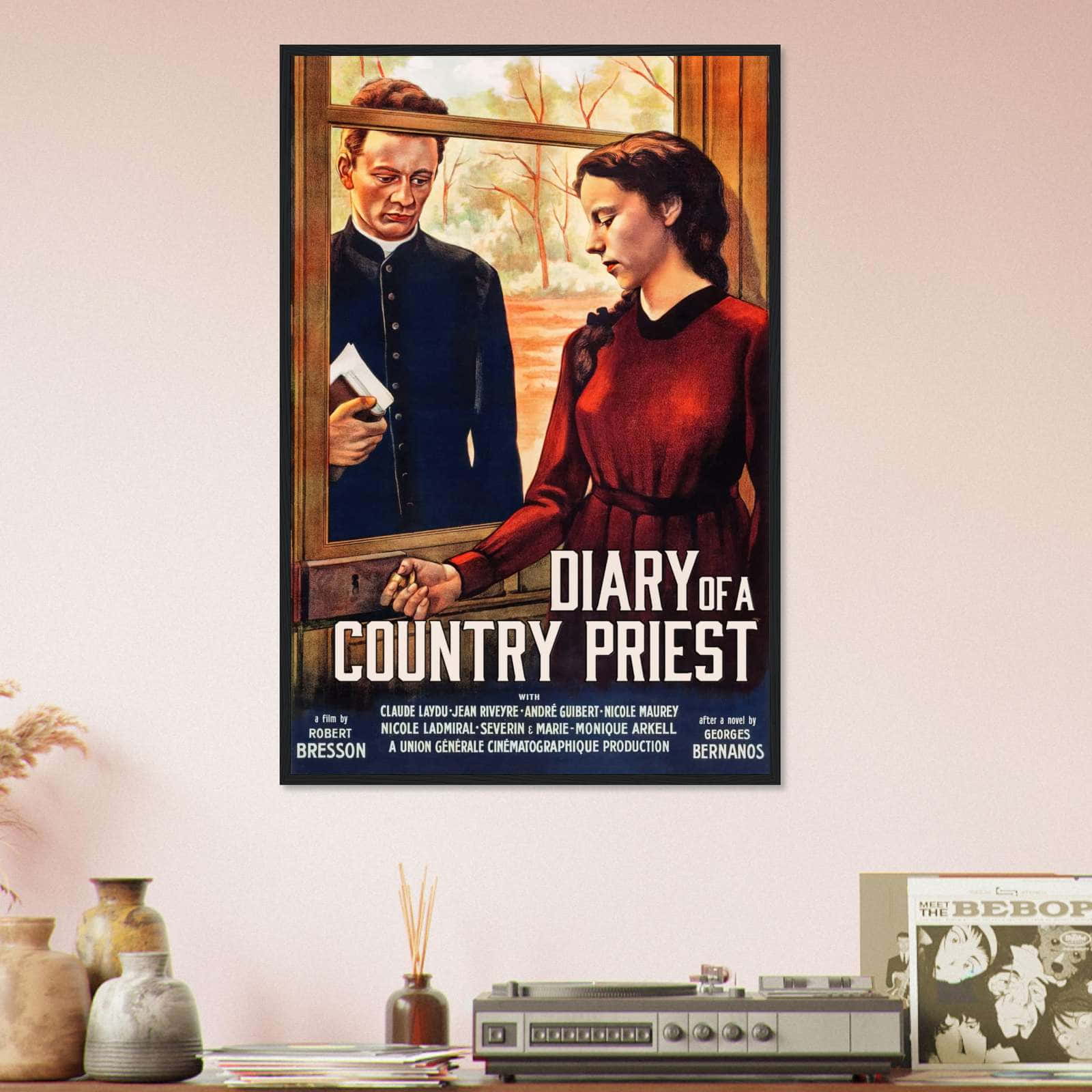 Diary of a Country Priest (1951) Movie Poster Print - Citiesbox