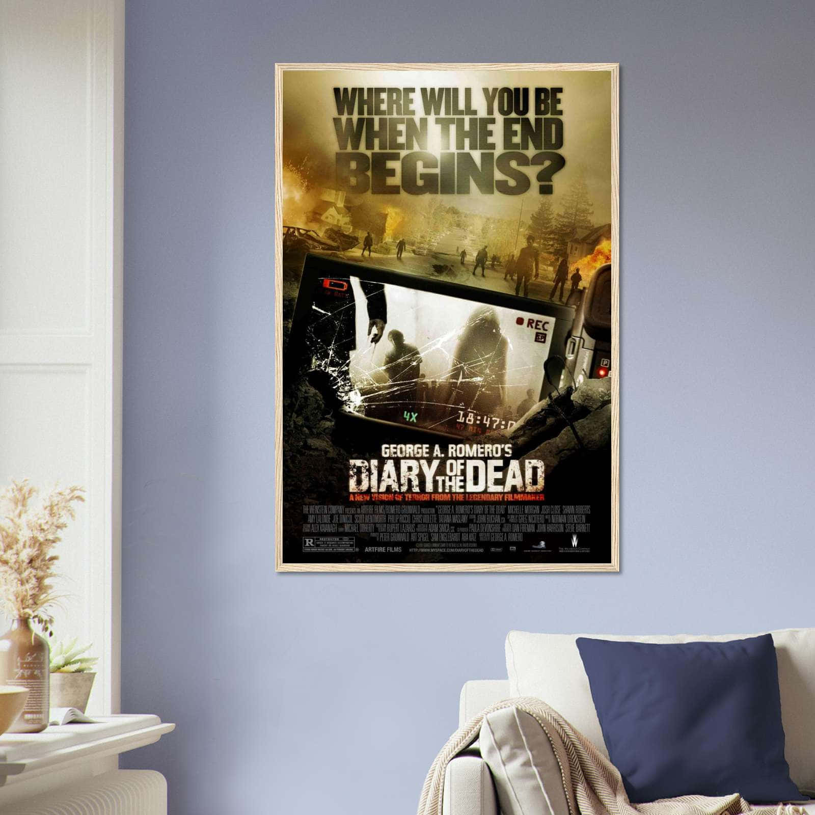 Diary of the Dead (2007) Movie Poster Print - Citiesbox