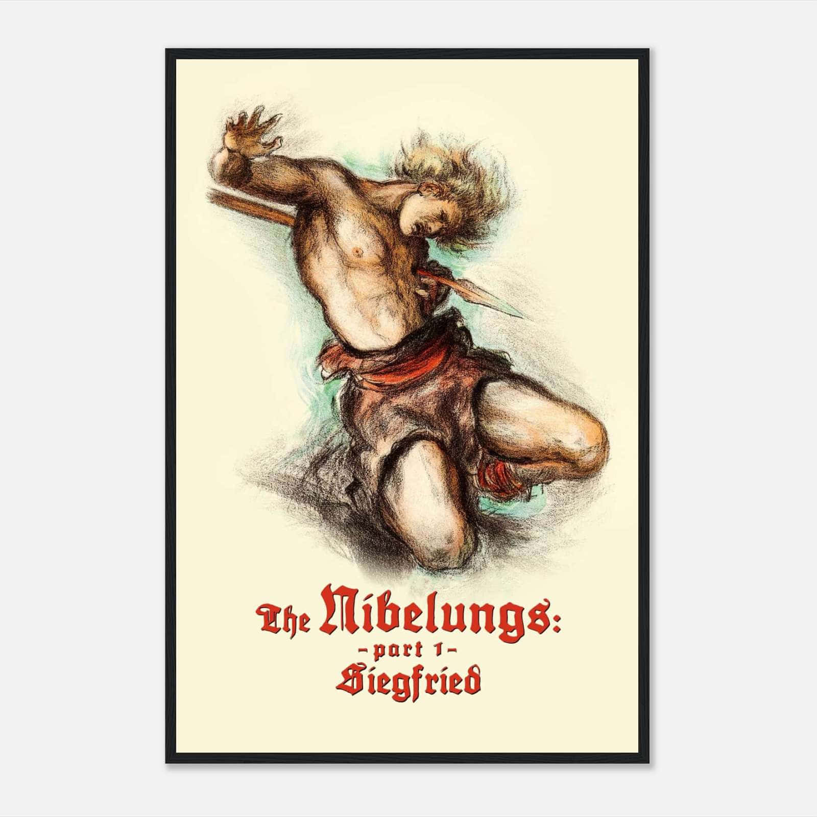 Die Nibelungen: Siegfried (1924) Movie Poster Print - Citiesbox