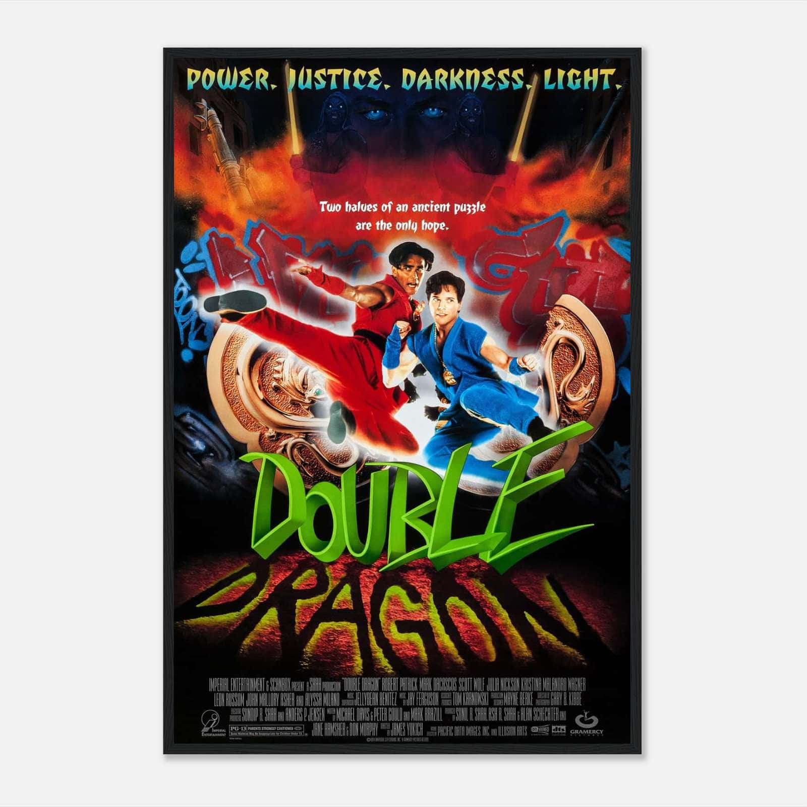 Double Dragon (1994) Movie Poster Print - Citiesbox