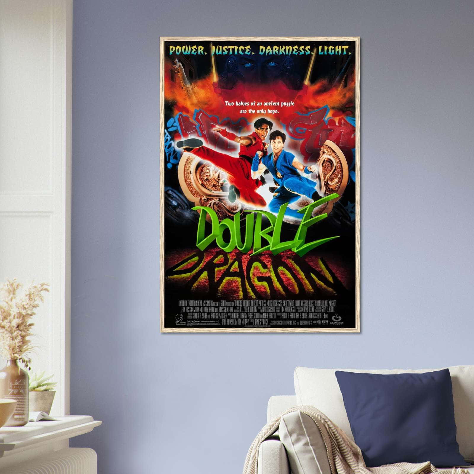Double Dragon (1994) Movie Poster Print - Citiesbox