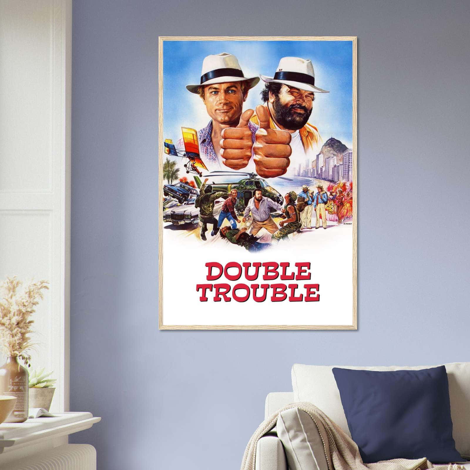 Double Trouble (1984) Movie Poster Print - Citiesbox