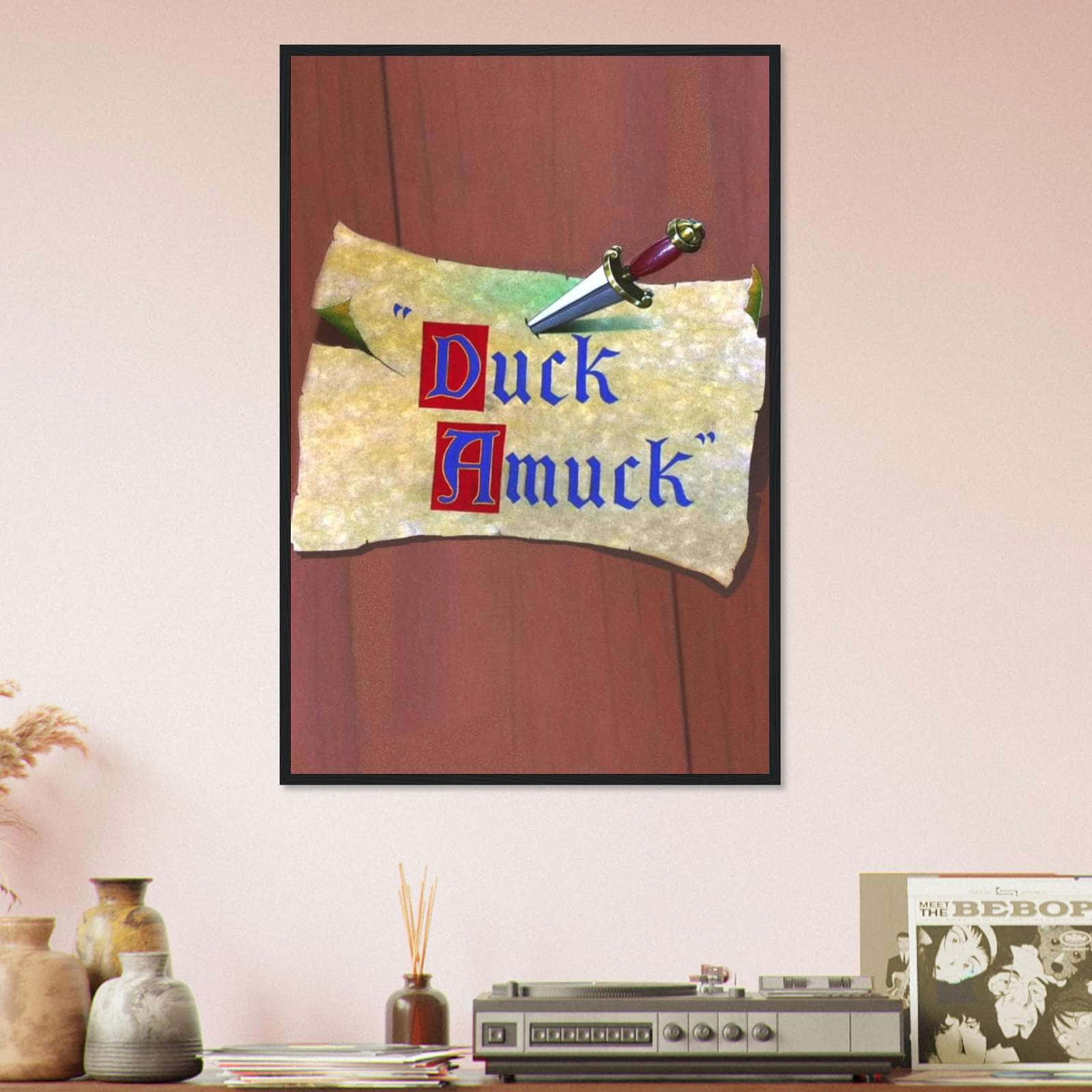 Duck Amuck (1953) Movie Poster Print - Citiesbox