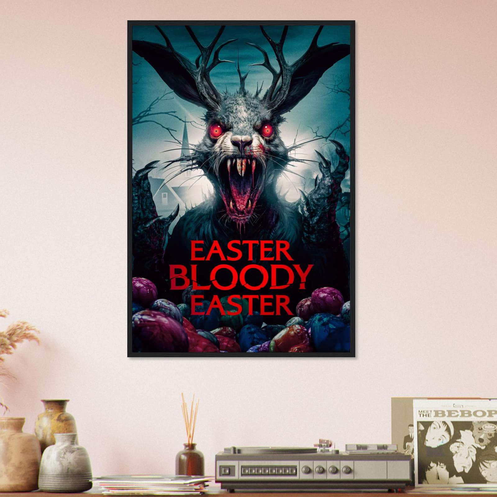 Easter Bloody Easter (2024) Movie Poster Print - Citiesbox