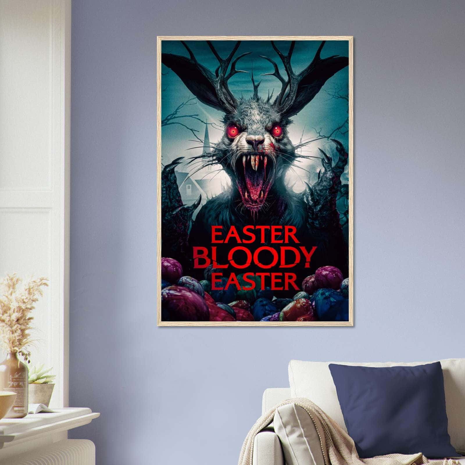 Easter Bloody Easter (2024) Movie Poster Print - Citiesbox