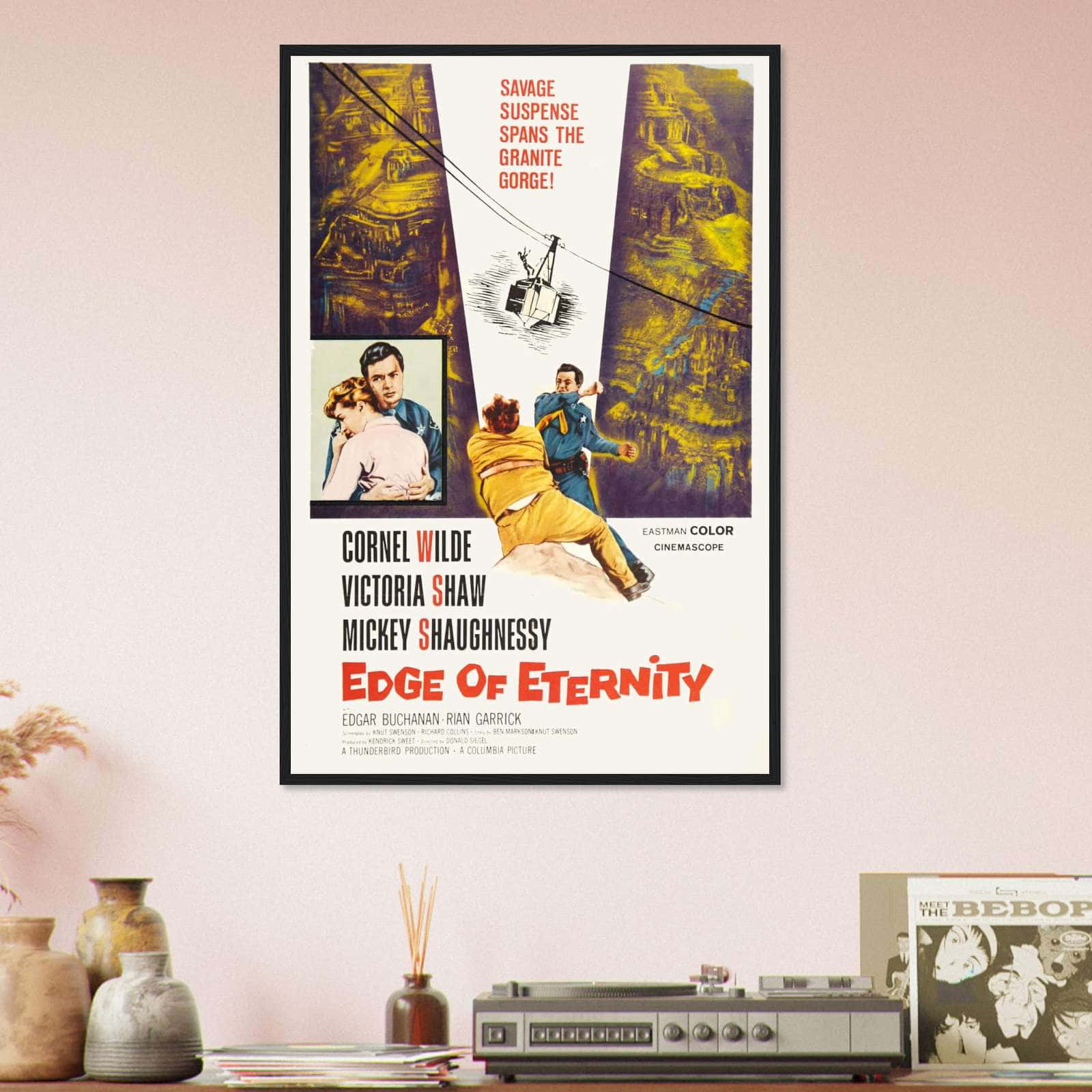 Edge of Eternity (1959) Movie Poster Print - Citiesbox