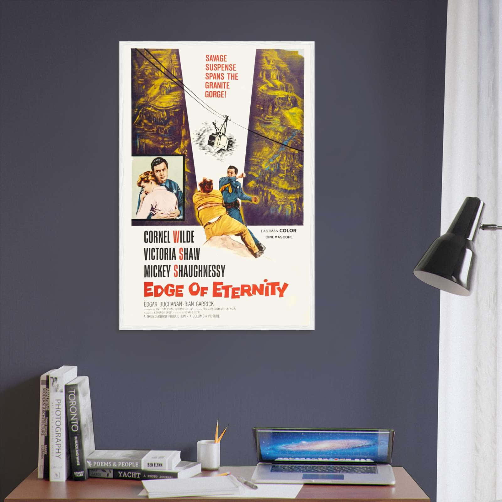 Edge of Eternity (1959) Movie Poster Print - Citiesbox